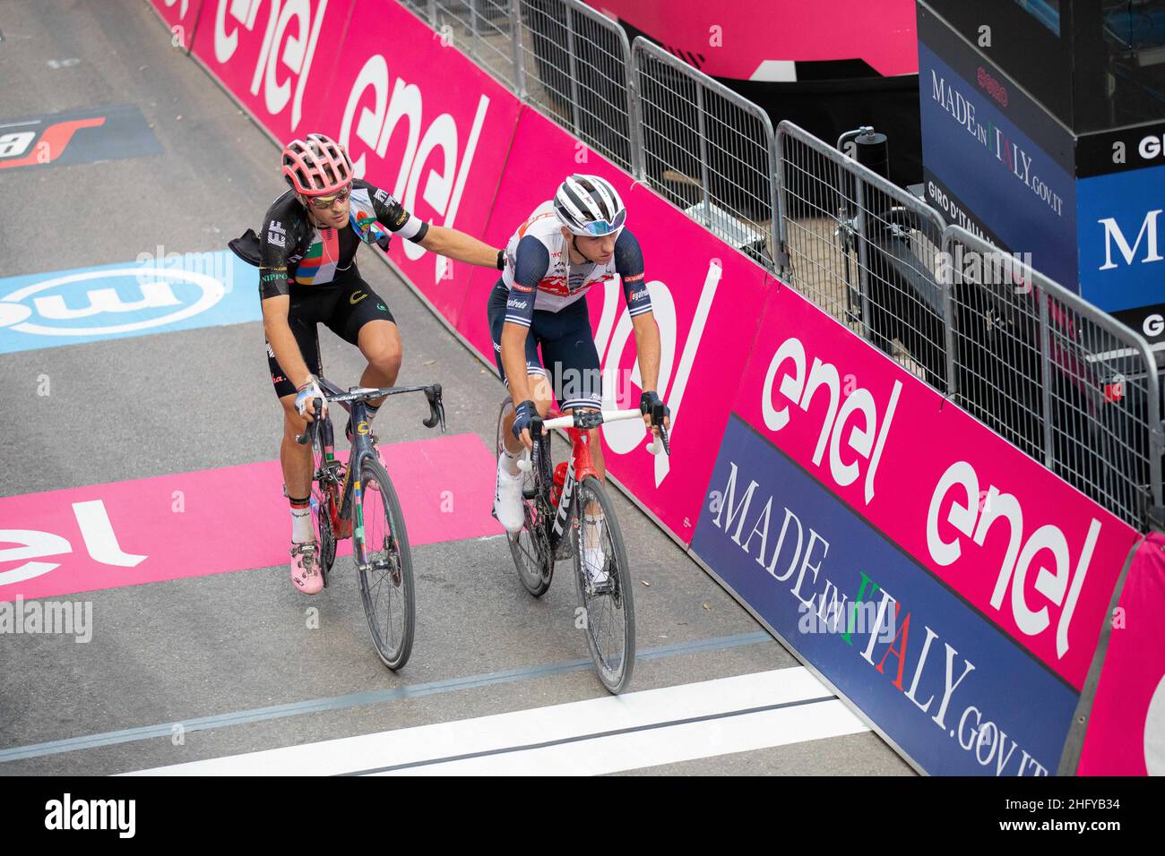 Alessandro Bremec/LaPresse May 19, 2021 Italy Sport Cycling Giro d ...