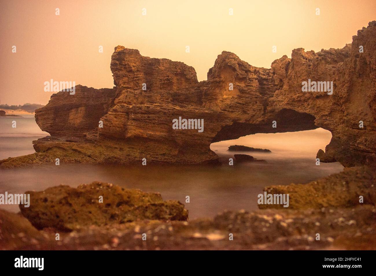Sunset in Israel Views of the Holy Land Stock Photo - Alamy