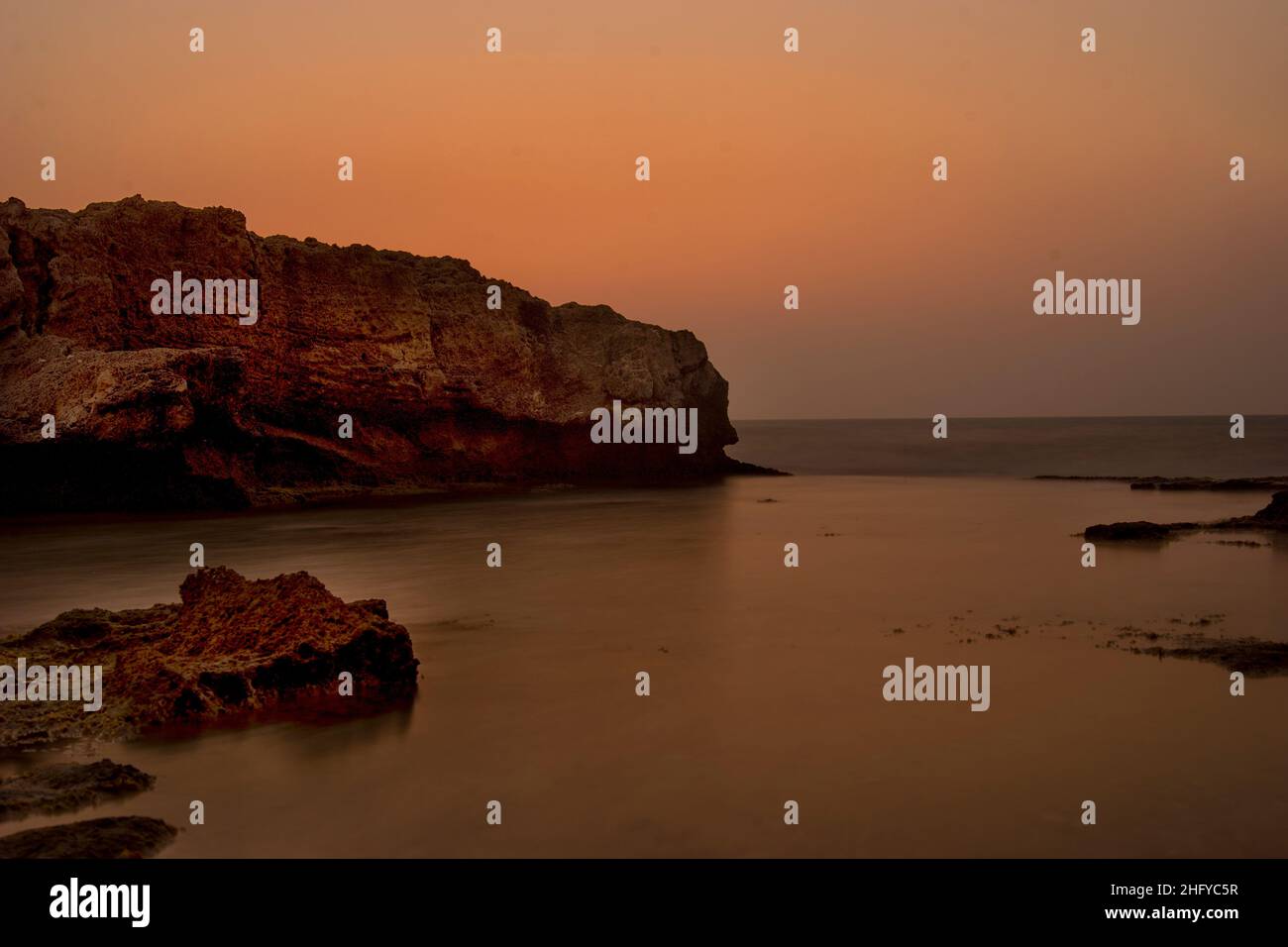 Sunset in Israel Views of the Holy Land Stock Photo - Alamy
