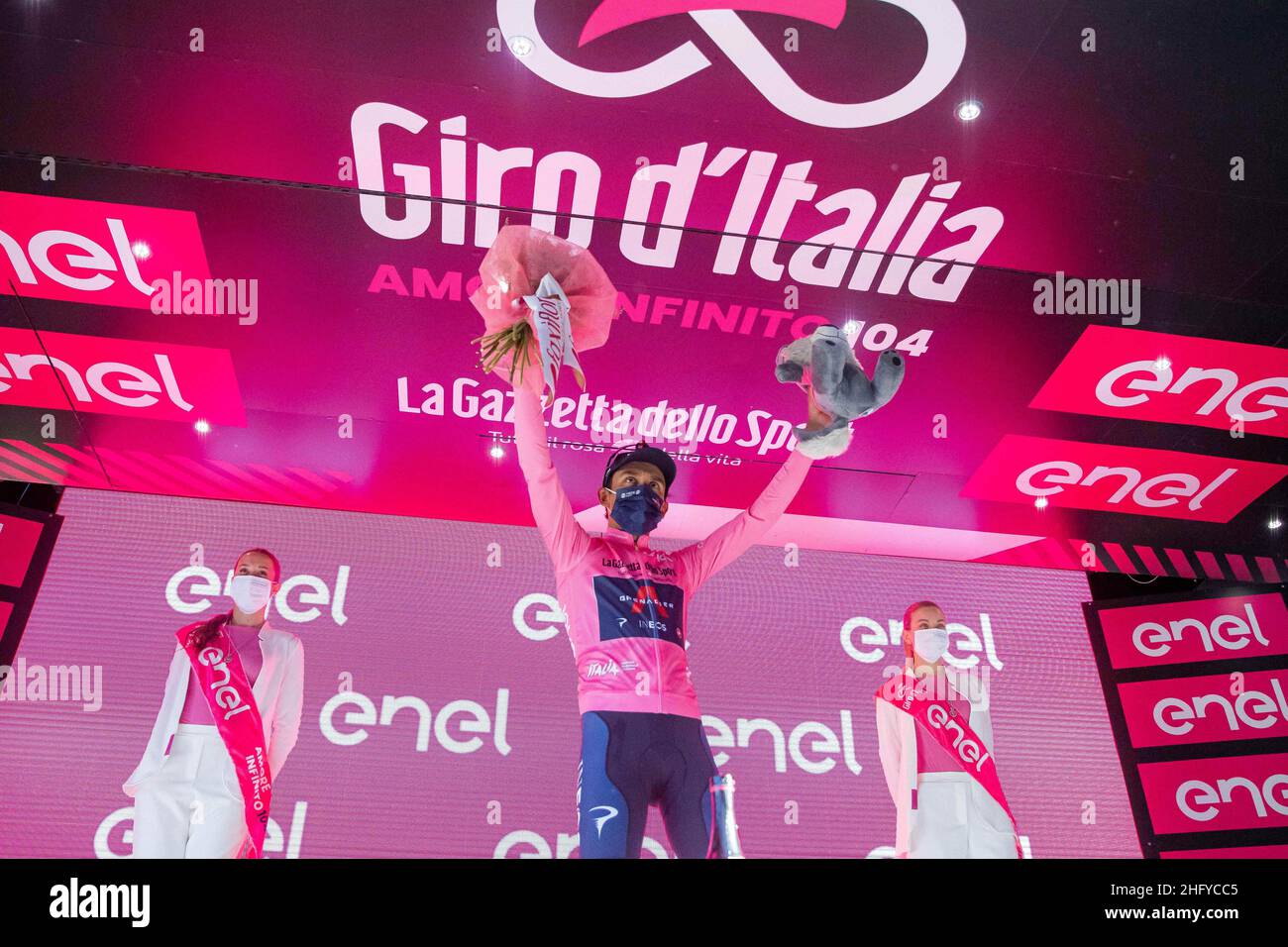 Foto Alessandro Bremec/LaPresse 20 maggio 2021 Italia Sport Ciclismo ...