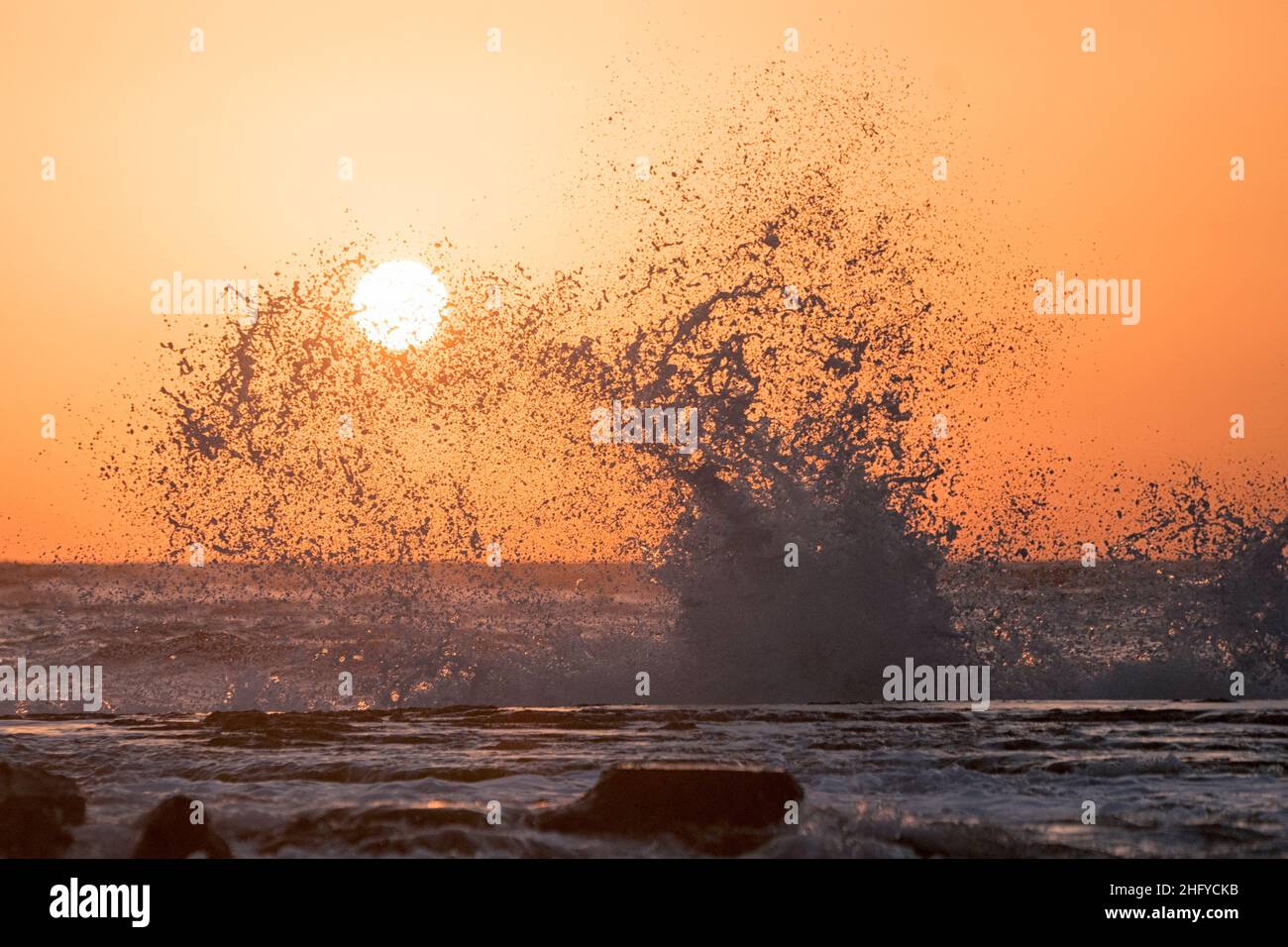 Sunset in Israel Views of the Holy Land Stock Photo - Alamy