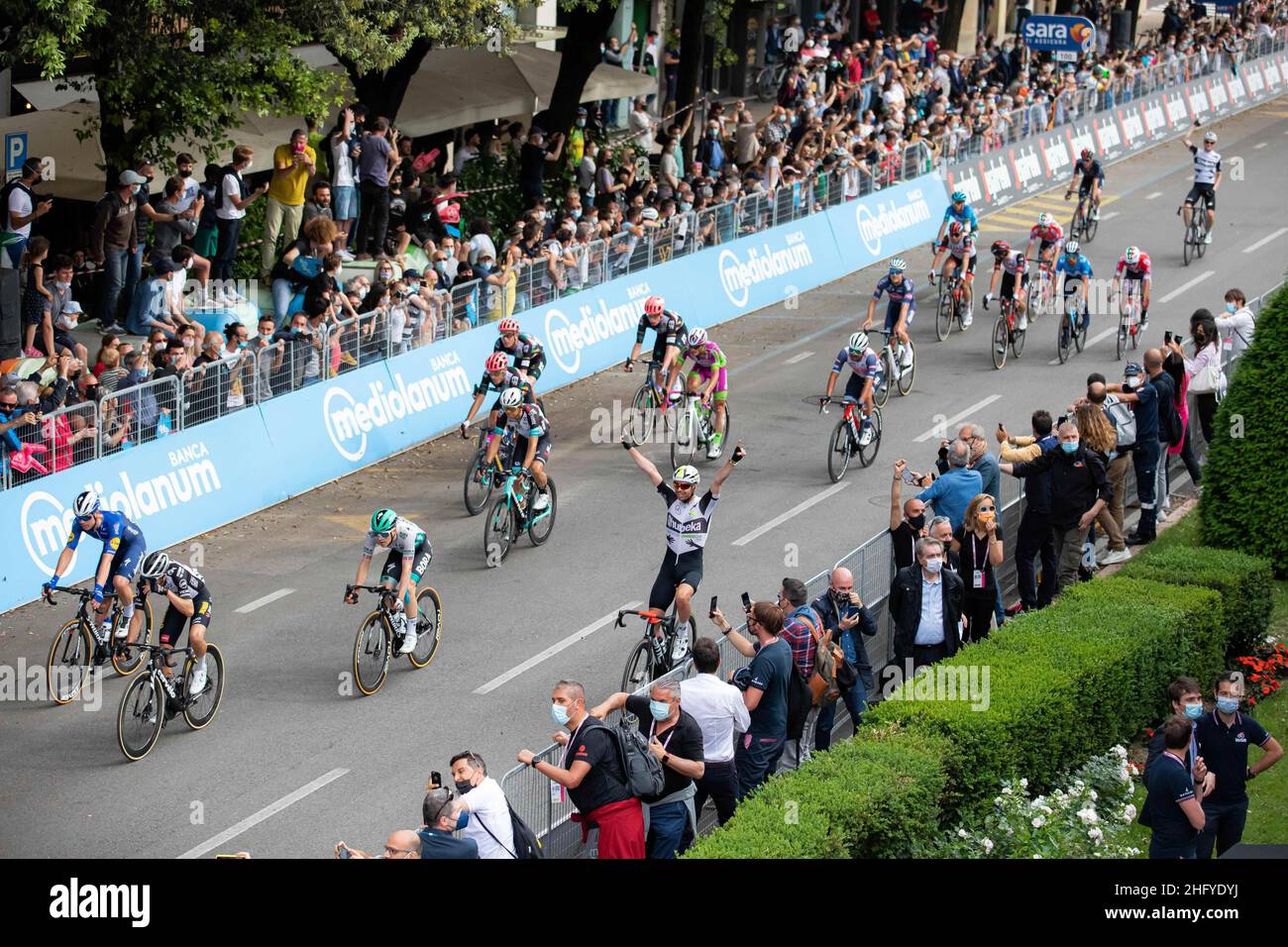 Alessandro Bremec/LaPresse May 21, 2021 Italy Sport Cycling Giro d ...