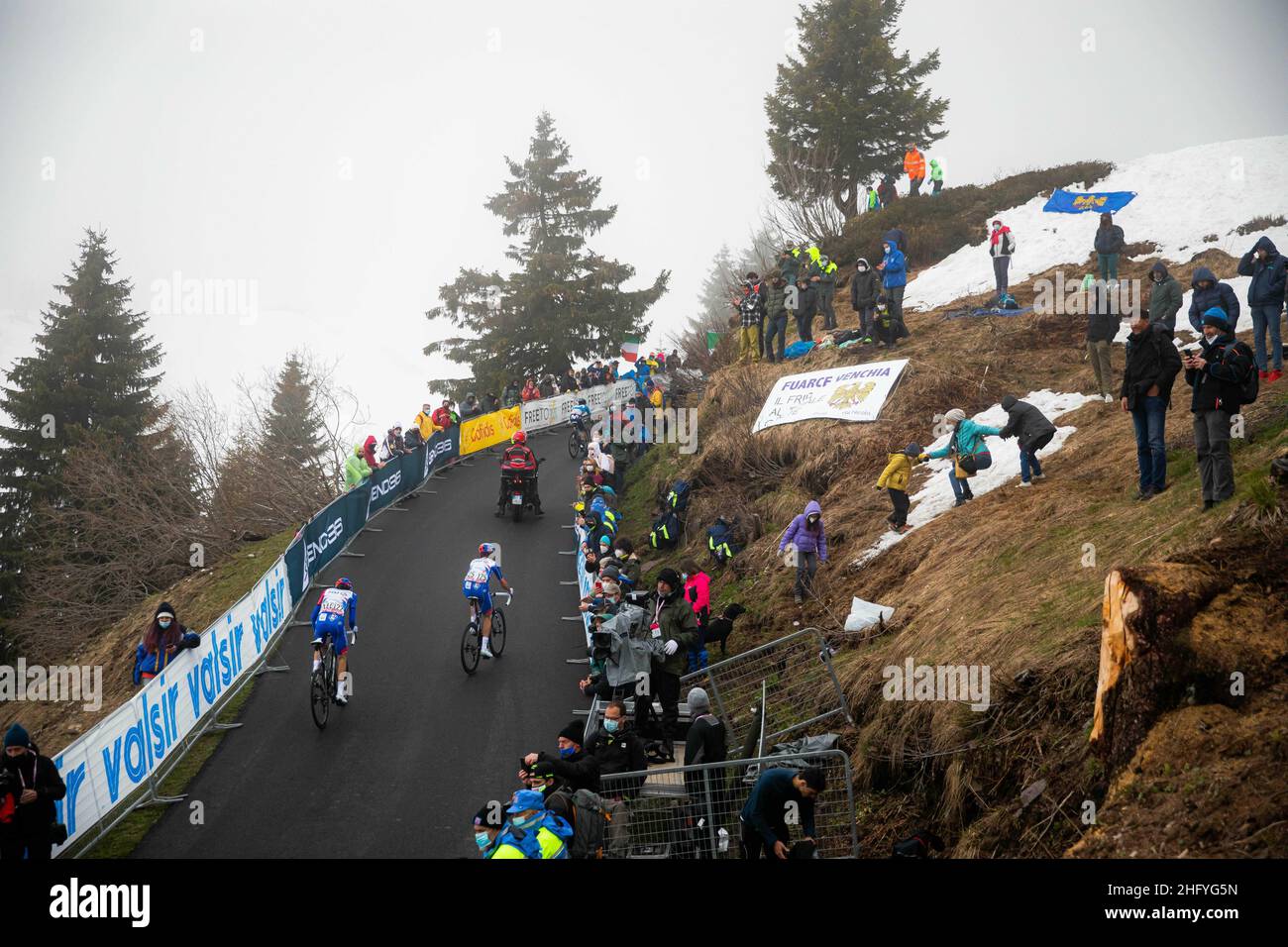 Alessandro Bremec/LaPresse May 22, 2021 Italy Sport Cycling Giro d ...