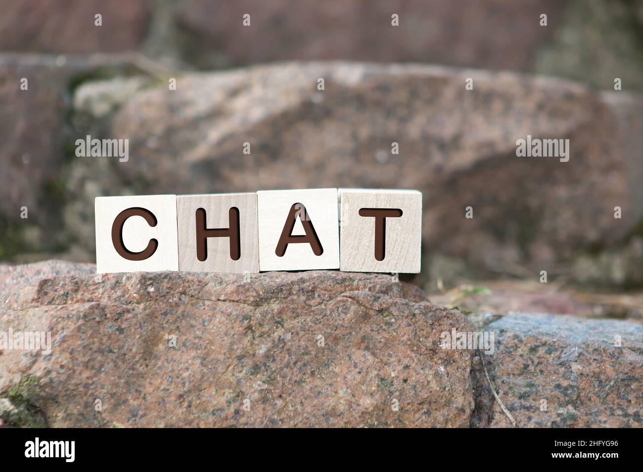 Chat word hi-res stock photography and images - Alamy