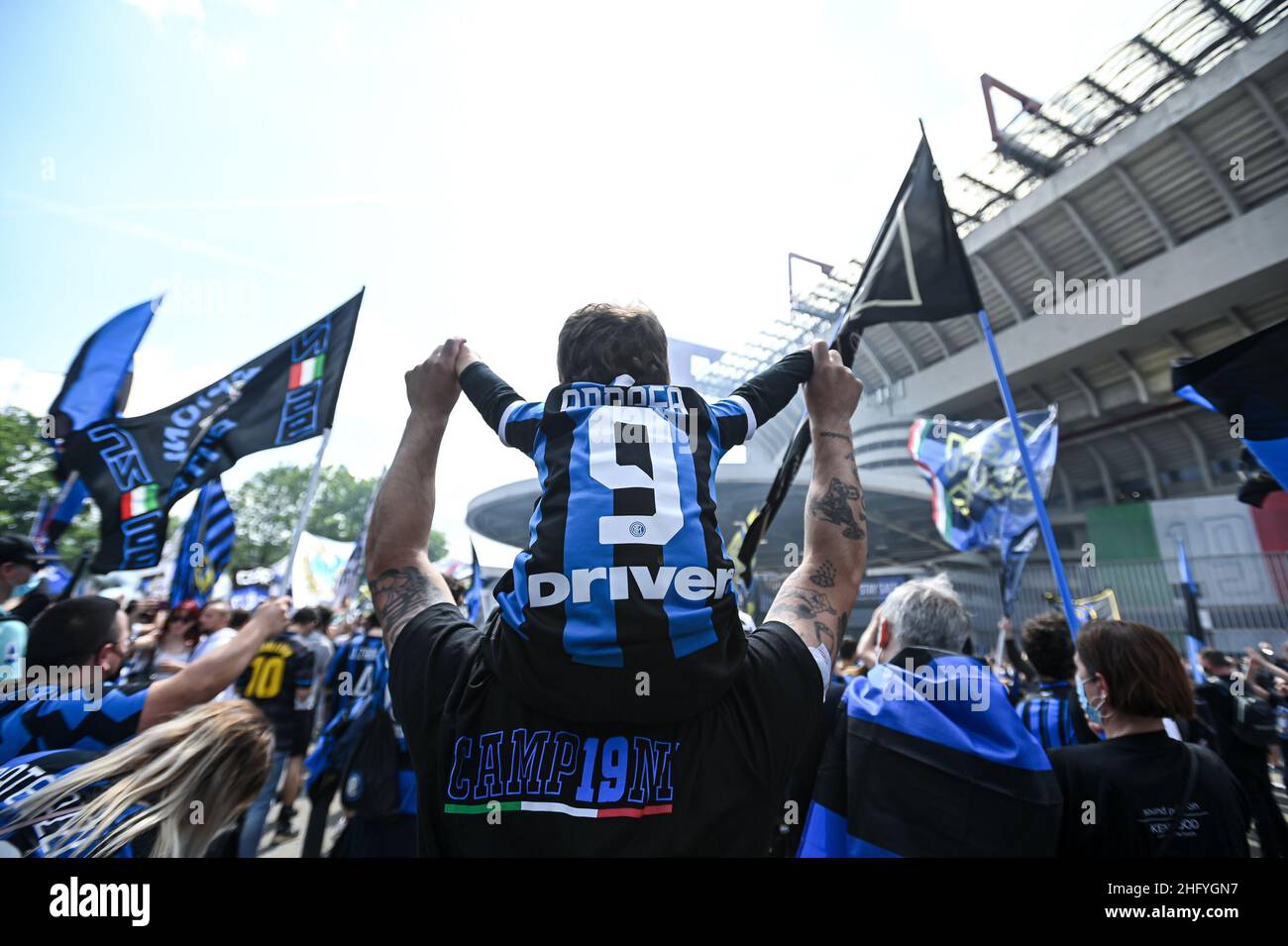 Piero Cruciatti / LaPresse 23/05/21 - Milan, Italy Sport, Soccer Inter ...