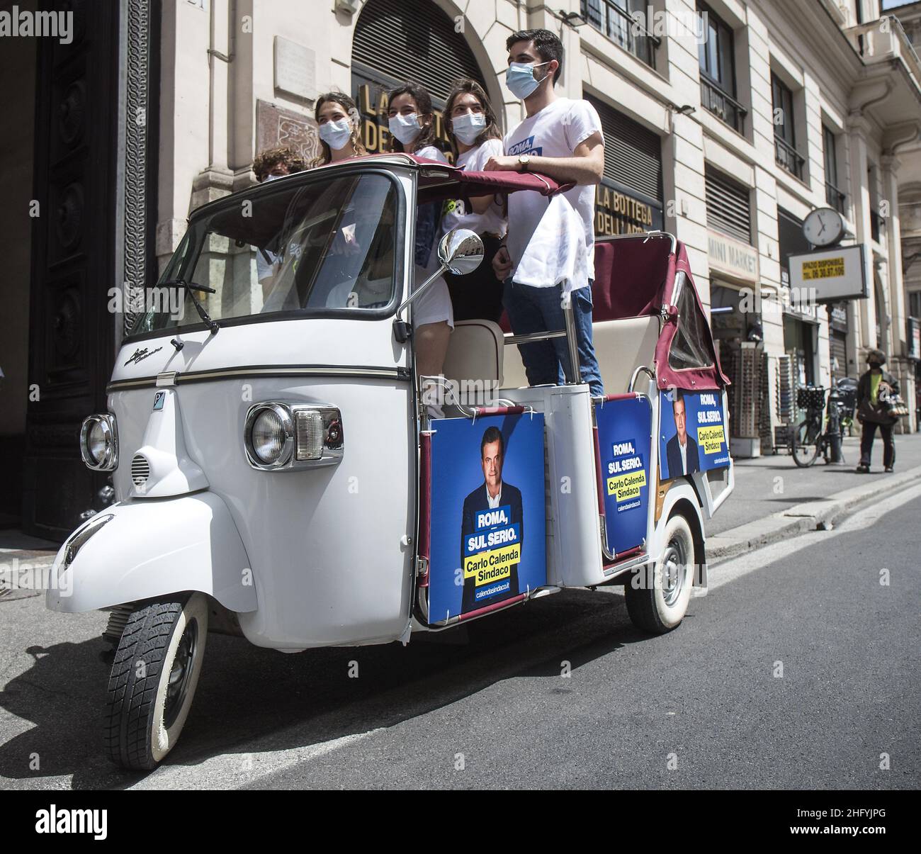 Roberto Monaldo / LaPresse 24-05-2021 Rome (Italy) Carlo Calenda ...