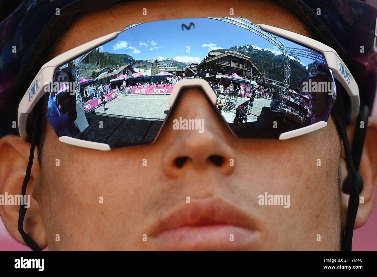 Marco Alpozzi/LaPresse May 26, 2021 Canazei, Italy Sport Cycling Giro d ...