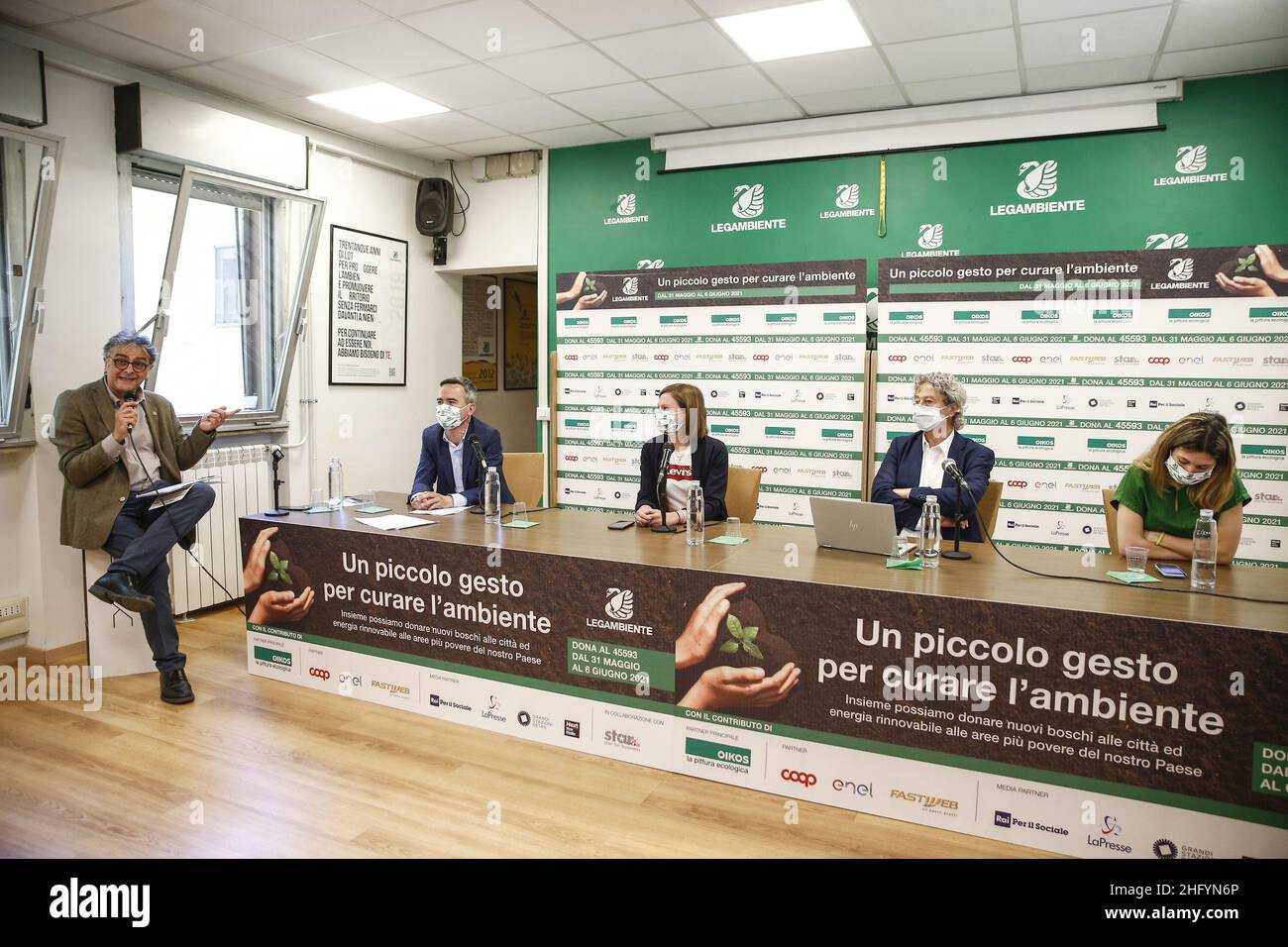 Cecilia Fabiano/ LaPresse May 27 , 2021 Roma (Italy) News : A small ...