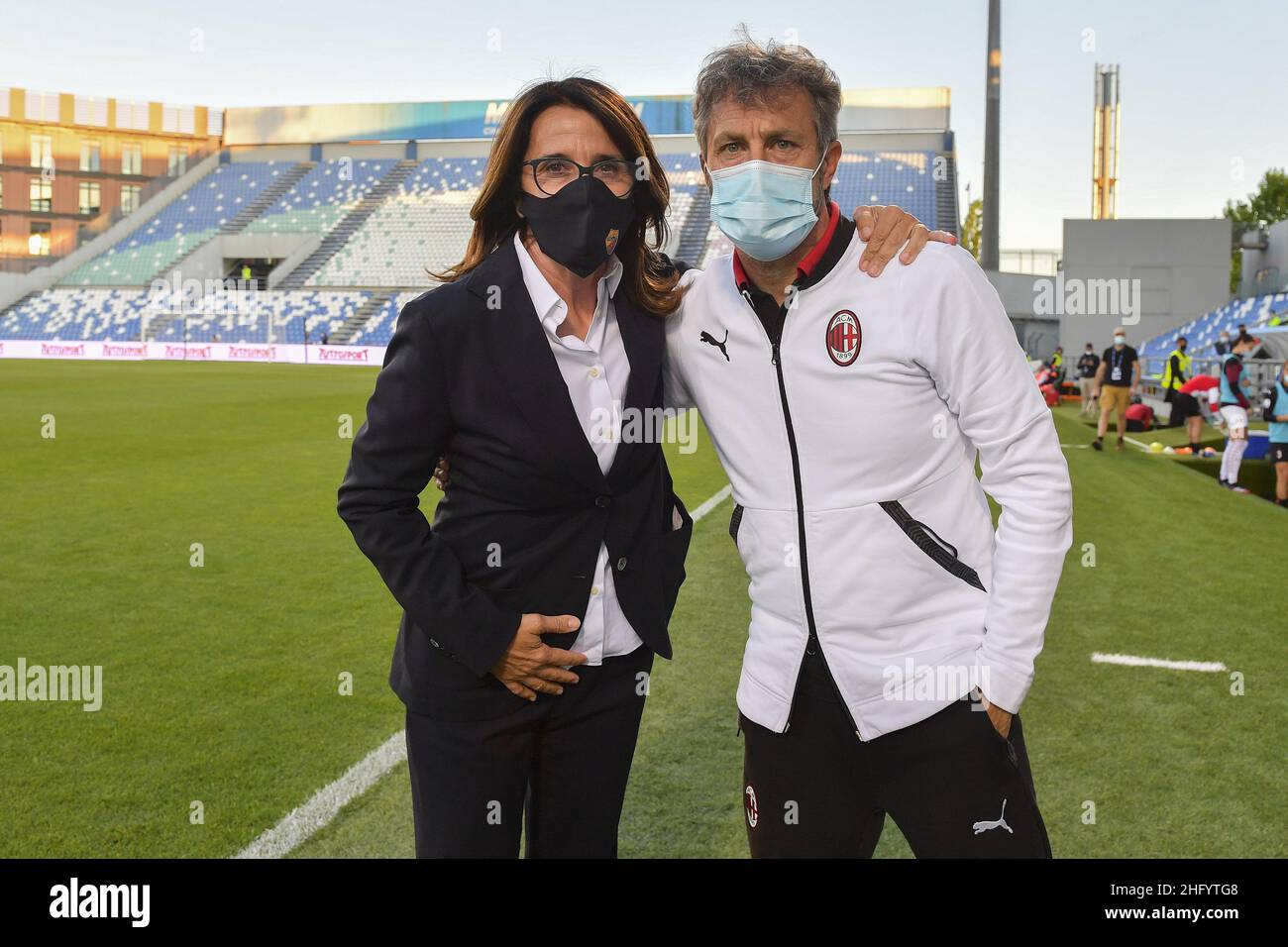 Fabio Rossi/AS Roma/LaPresse 30/05/2021 Reggio Emilia (Italy) Sport ...