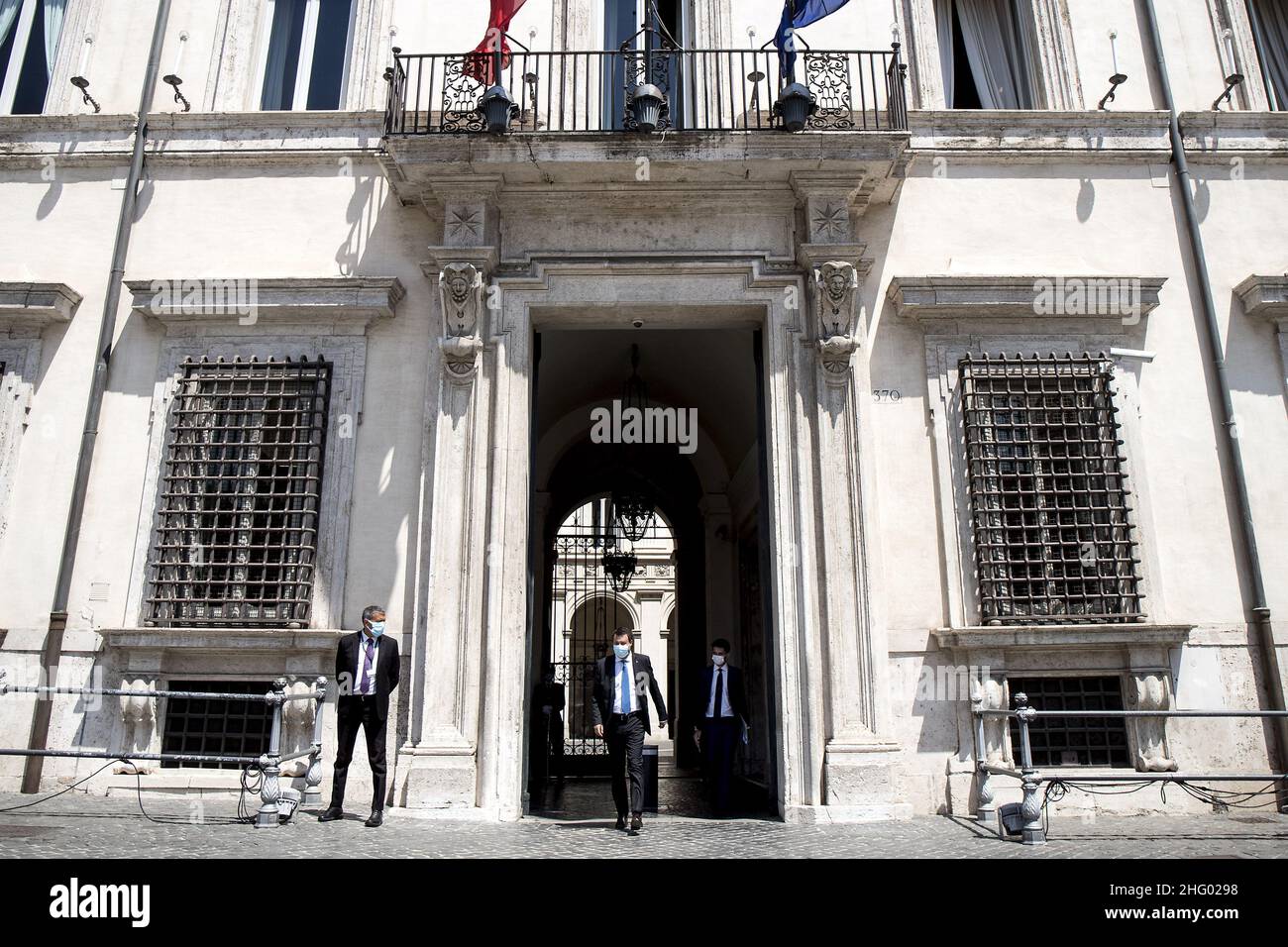 Roberto Monaldo / LaPresse 17-06-2021 Rome (Italy) Chigi palace ...