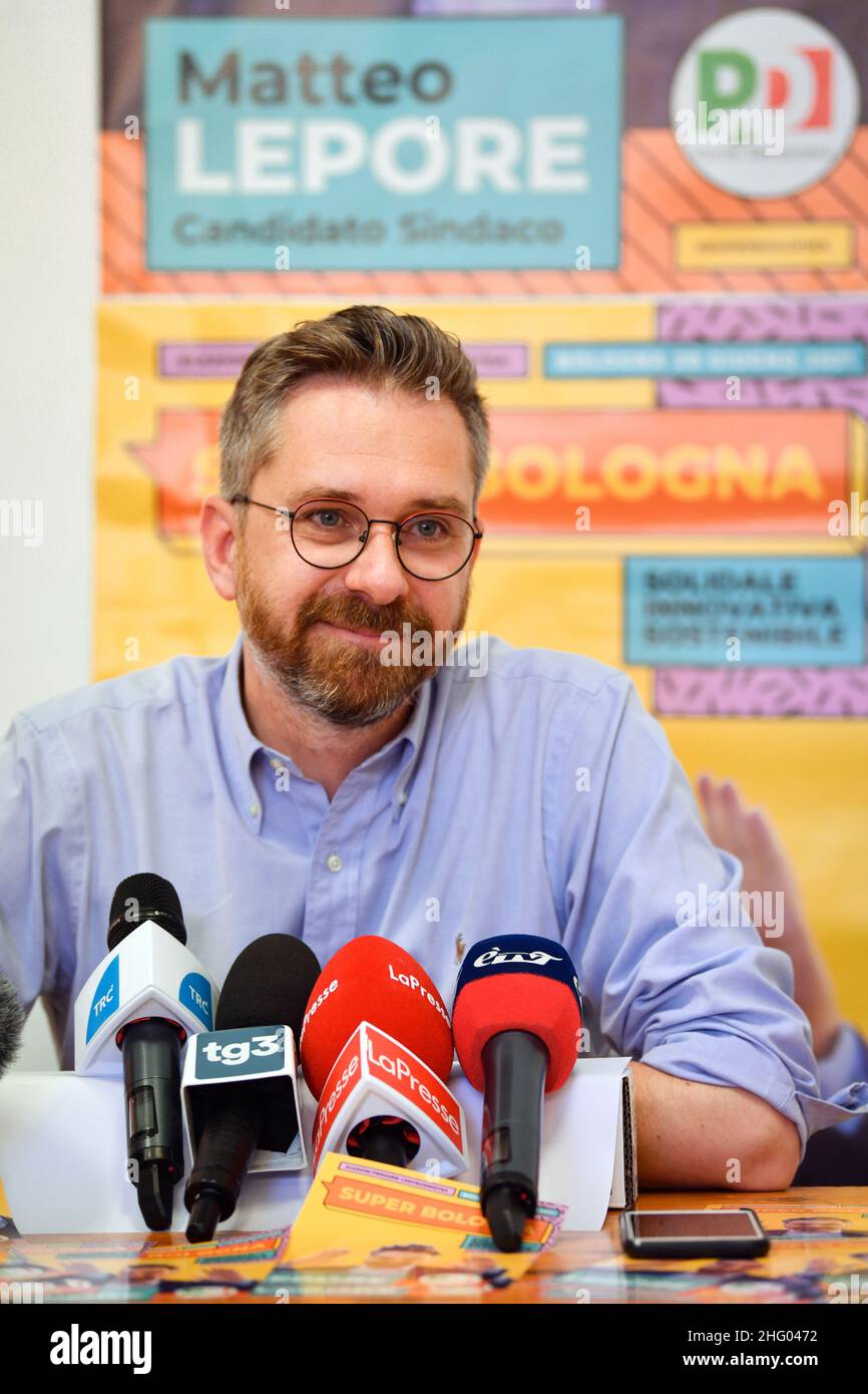 Massimo Paolone/LaPresse June 21, 2021 Bologna, Italy news Center-left ...