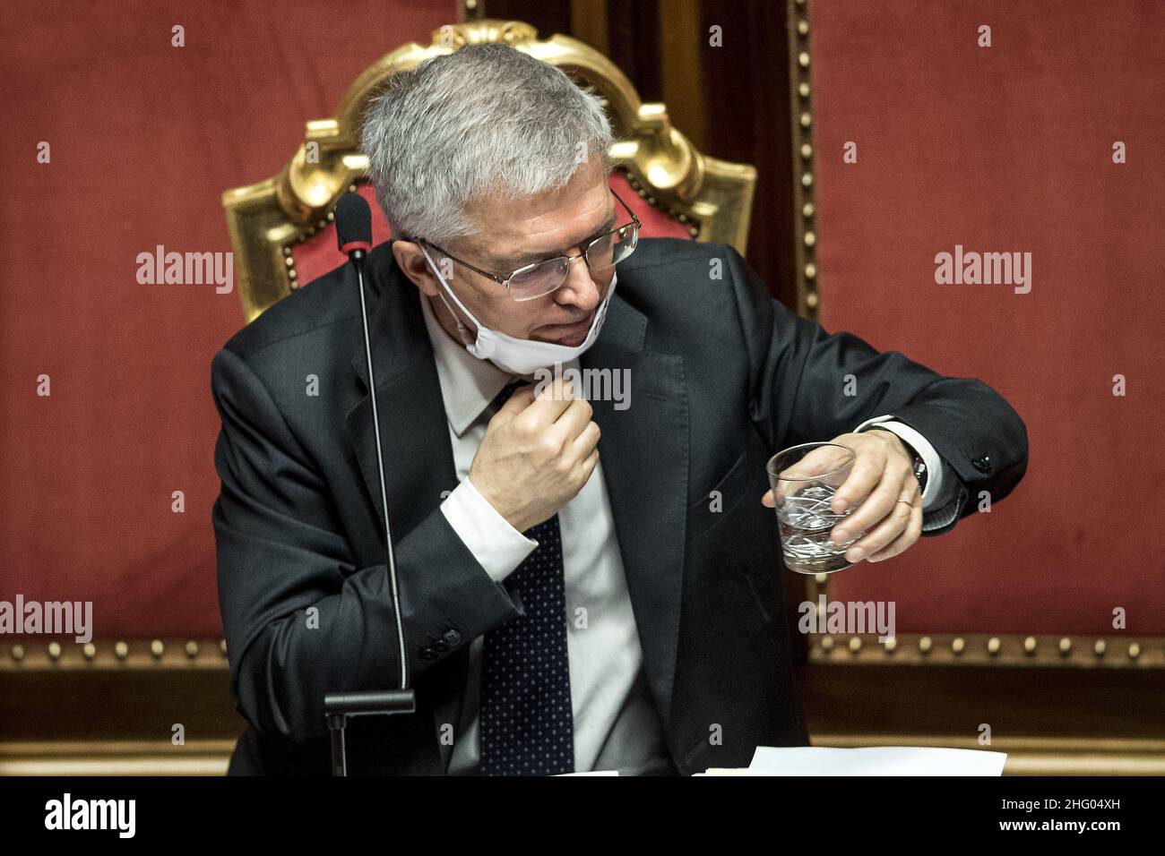 Roberto Monaldo / LaPresse 24-06-2021 Rome (Italy) Senate - Question ...