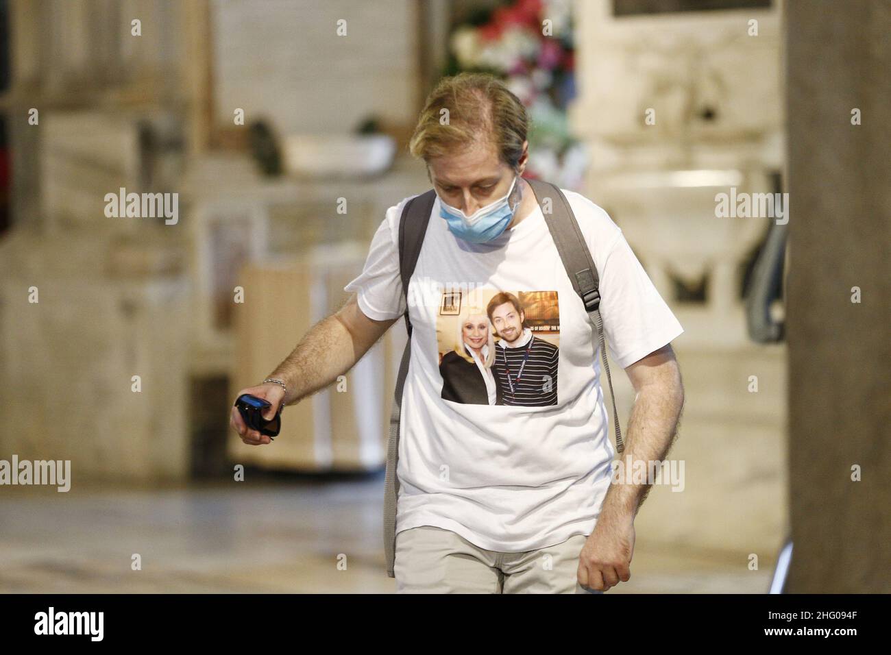 Cecilia Fabiano/ LaPresse July 09 , 2021 Roma (Italy) News : Raffaella ...