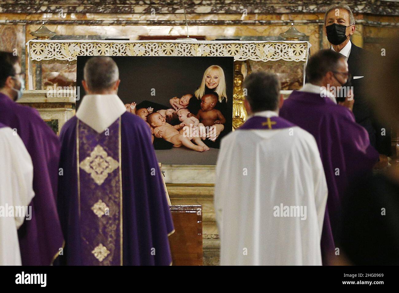 Cecilia Fabiano/ LaPresse July 09 , 2021 Roma (Italy) News : Raffaella ...