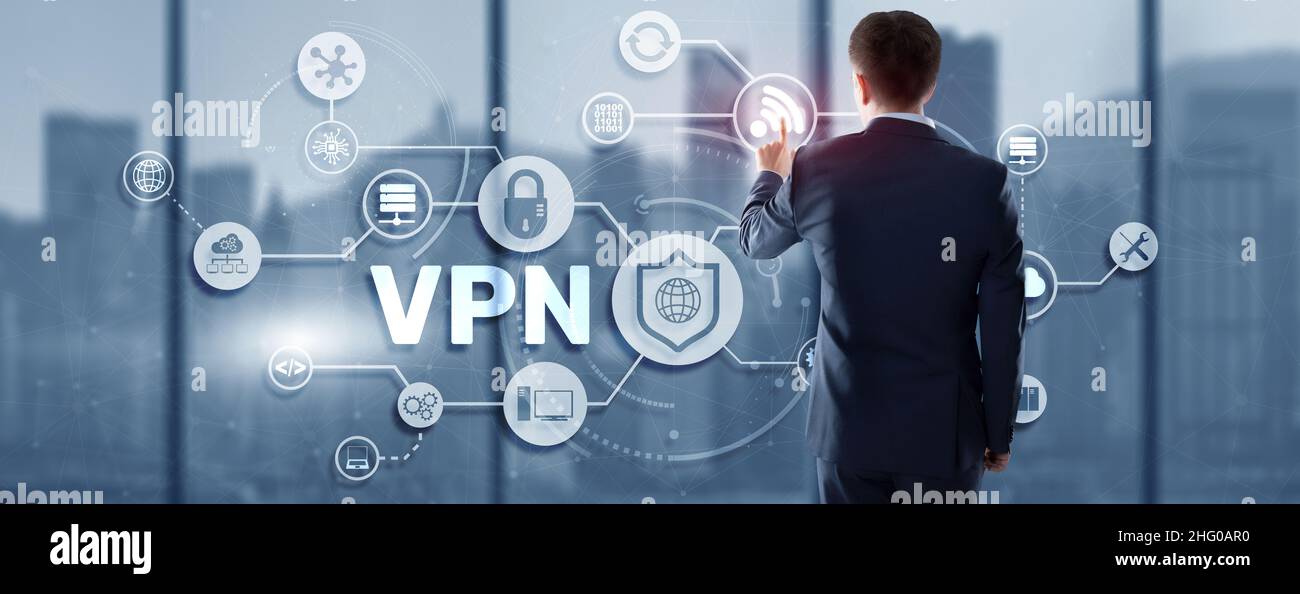 Virtual private network VPN. Provides privacy, anonymity and security ...