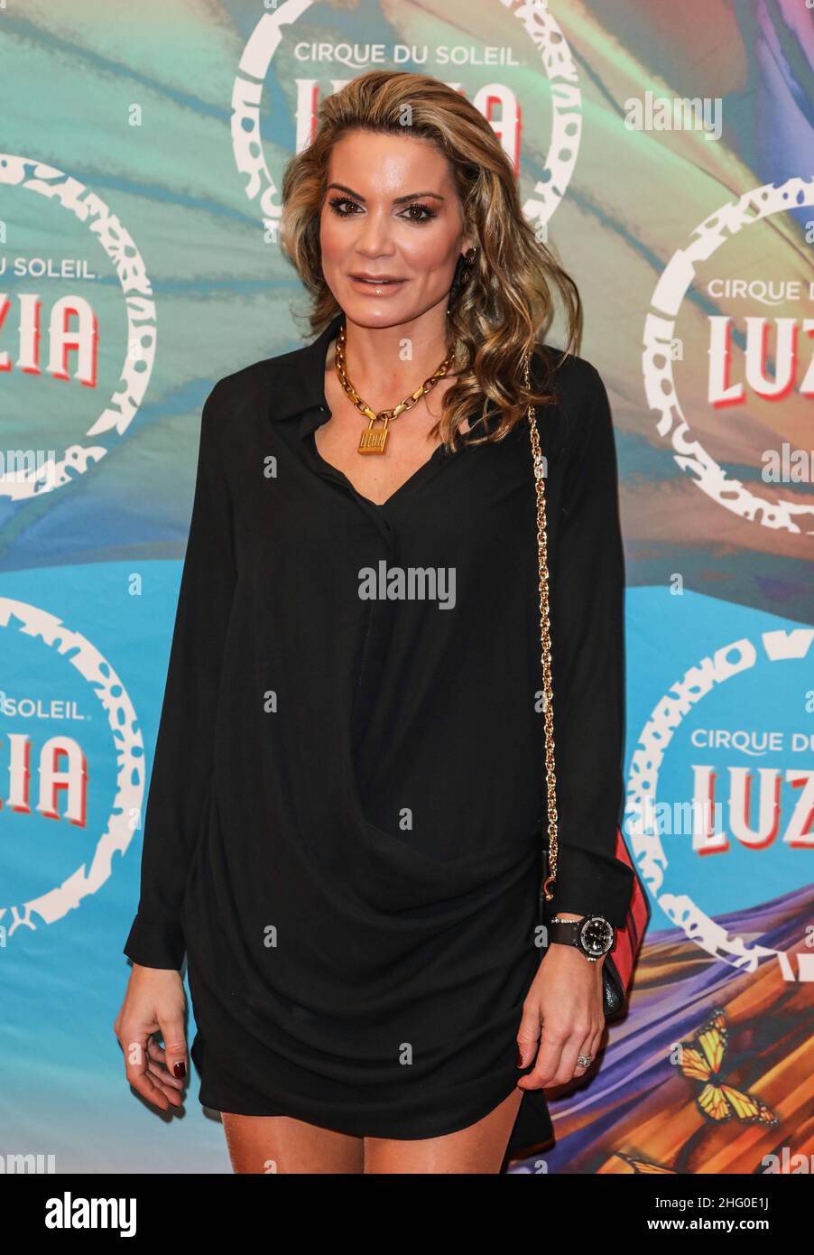 Charlotte Jackson Coleman seen arriving for the Press Night of Cirque ...