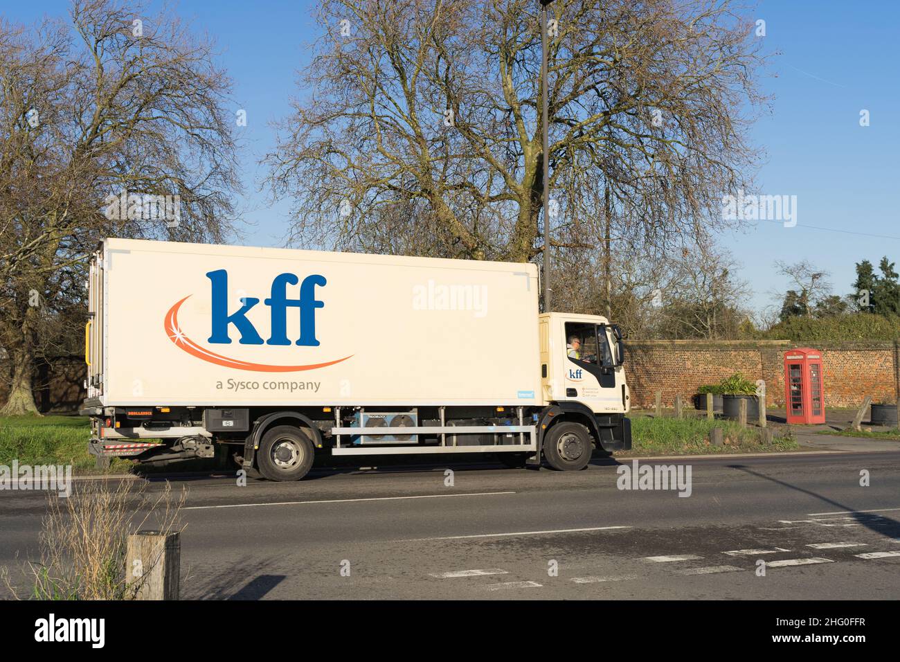 Lorry on uk a road hi-res stock photography and images - Alamy