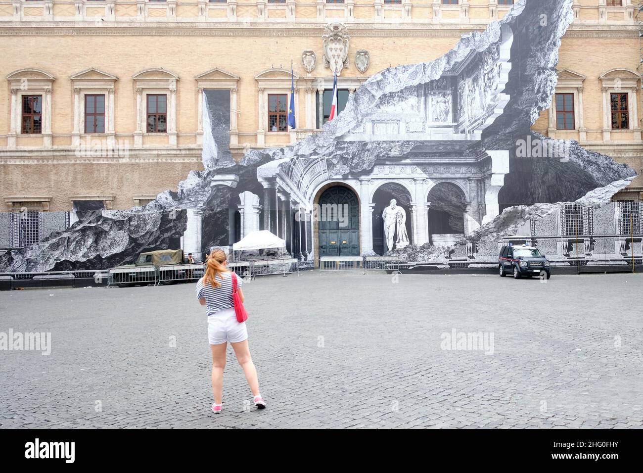 Mauro Scrobogna /LaPresse July 25, 2021 Rome, Italy News Street Art - a ...