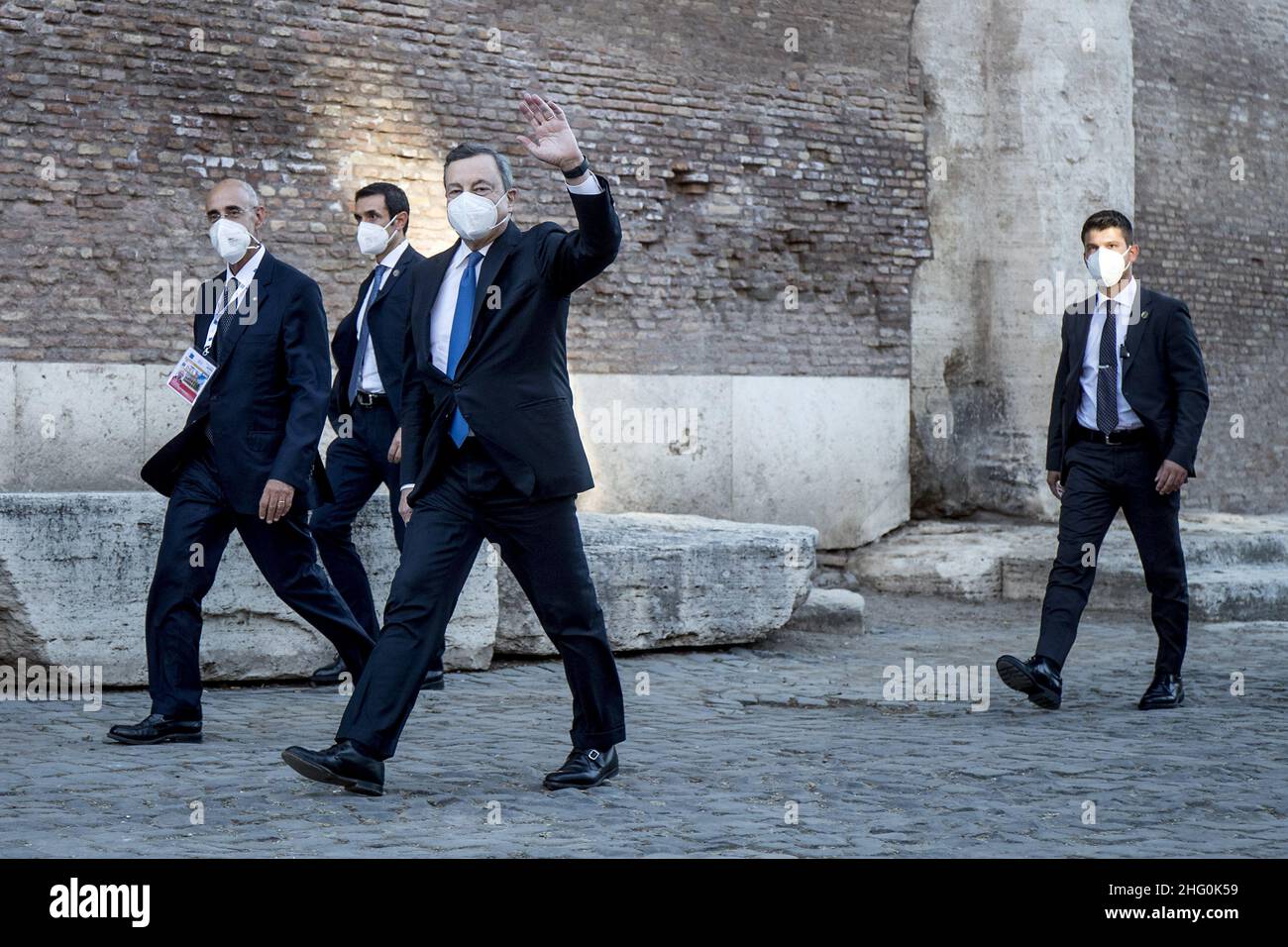 Summit g20 rome ceremony hi-res stock photography and images - Alamy