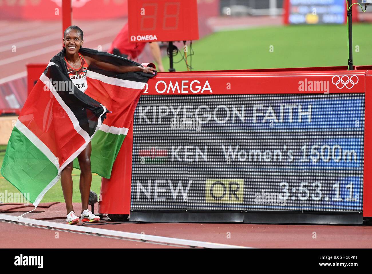 Alfredo Falcone - LaPresse nella foto:Faith Kipyegon 06/08/2021 Tokyo ...