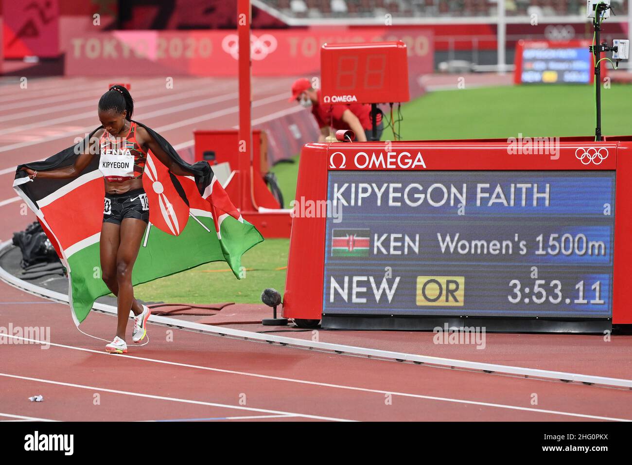 Alfredo Falcone - LaPresse nella foto:Faith Kipyegon 06/08/2021 Tokyo ...
