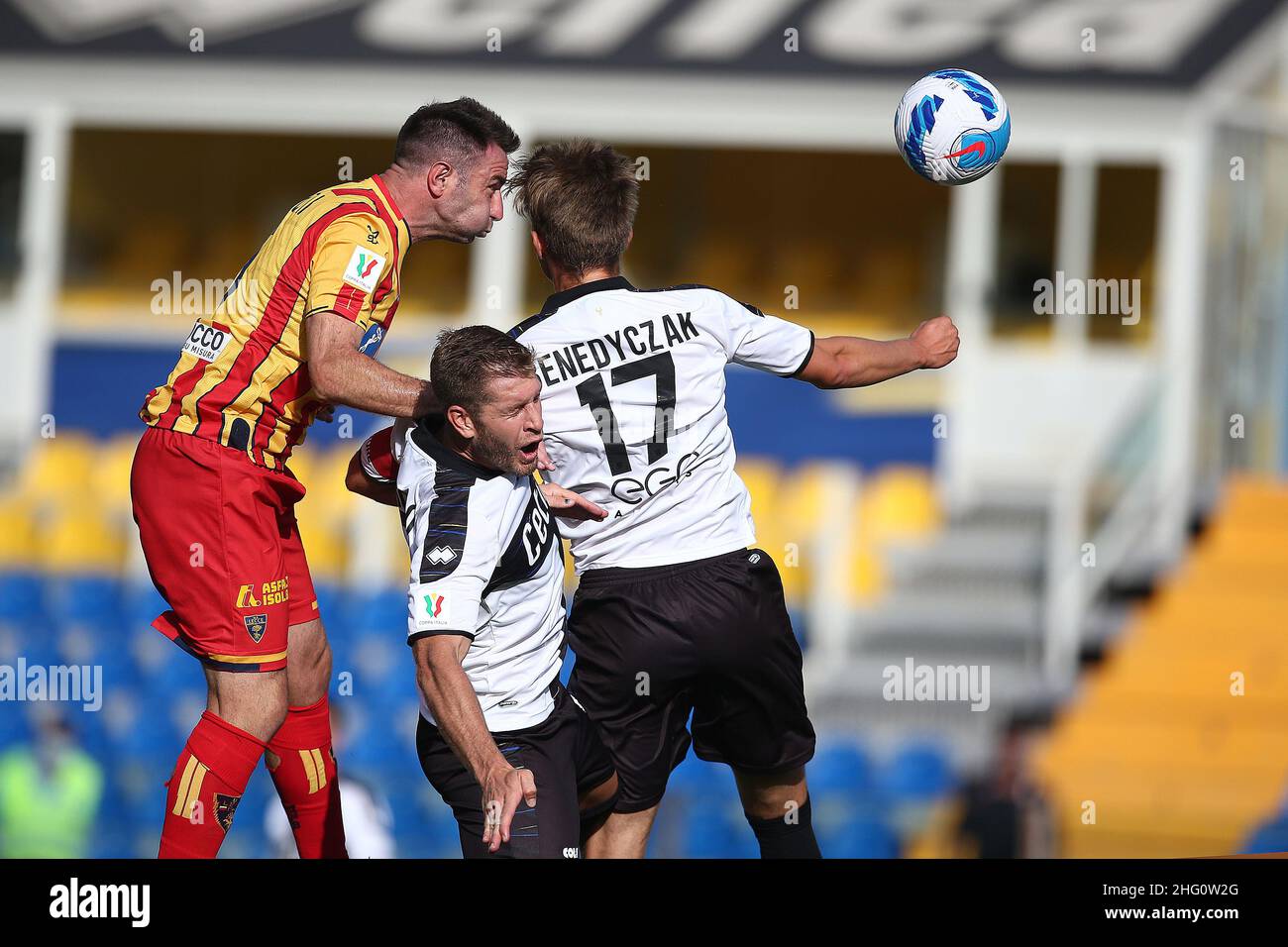 Spada/LaPresse August 15, 2021 Parma, Italy sport soccer Parma vs Lecce ...