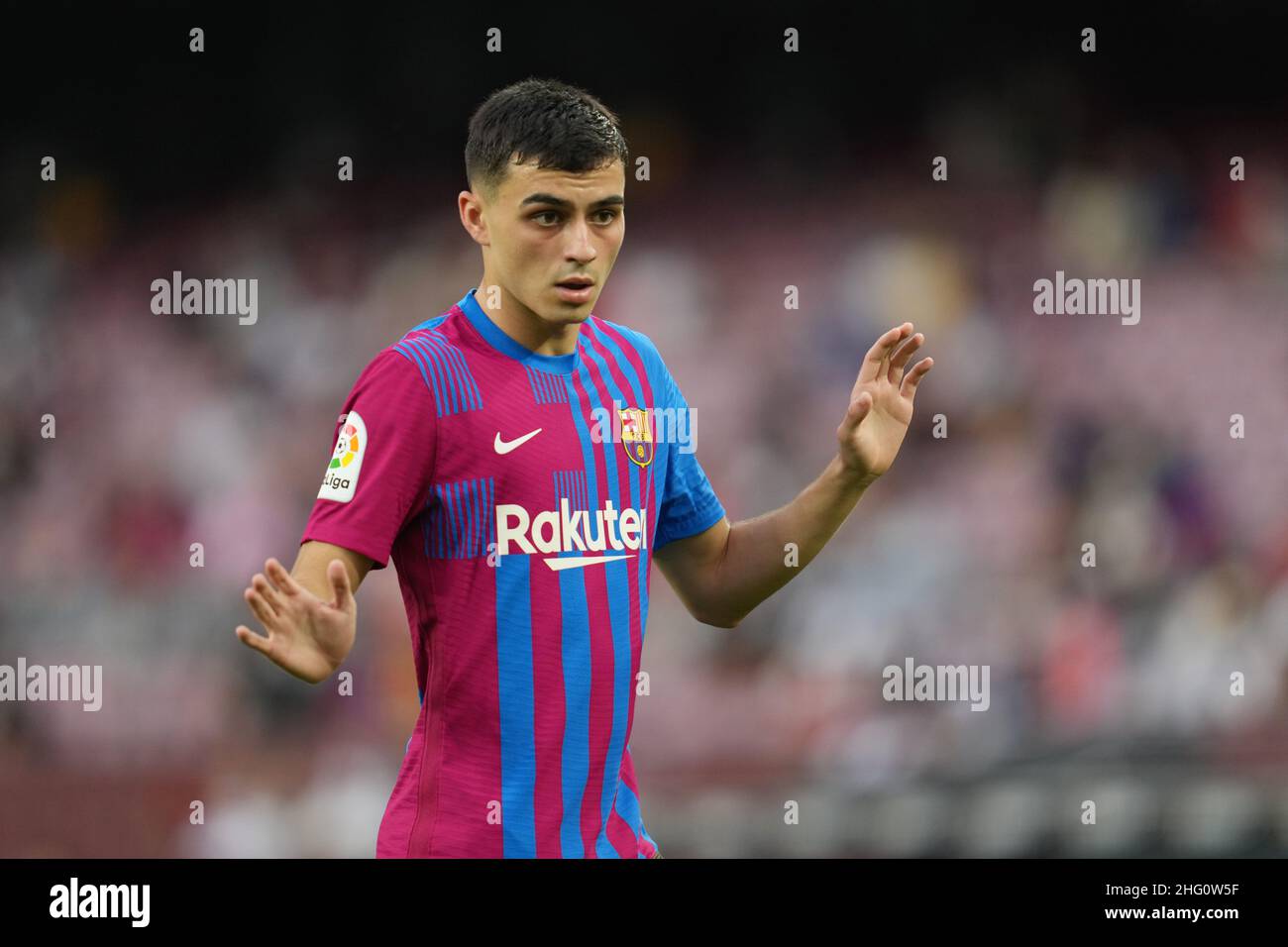 Pedro Gonzalez Pedri of FC Barcelona during the La Liga match between FC Barcelona and Real ...