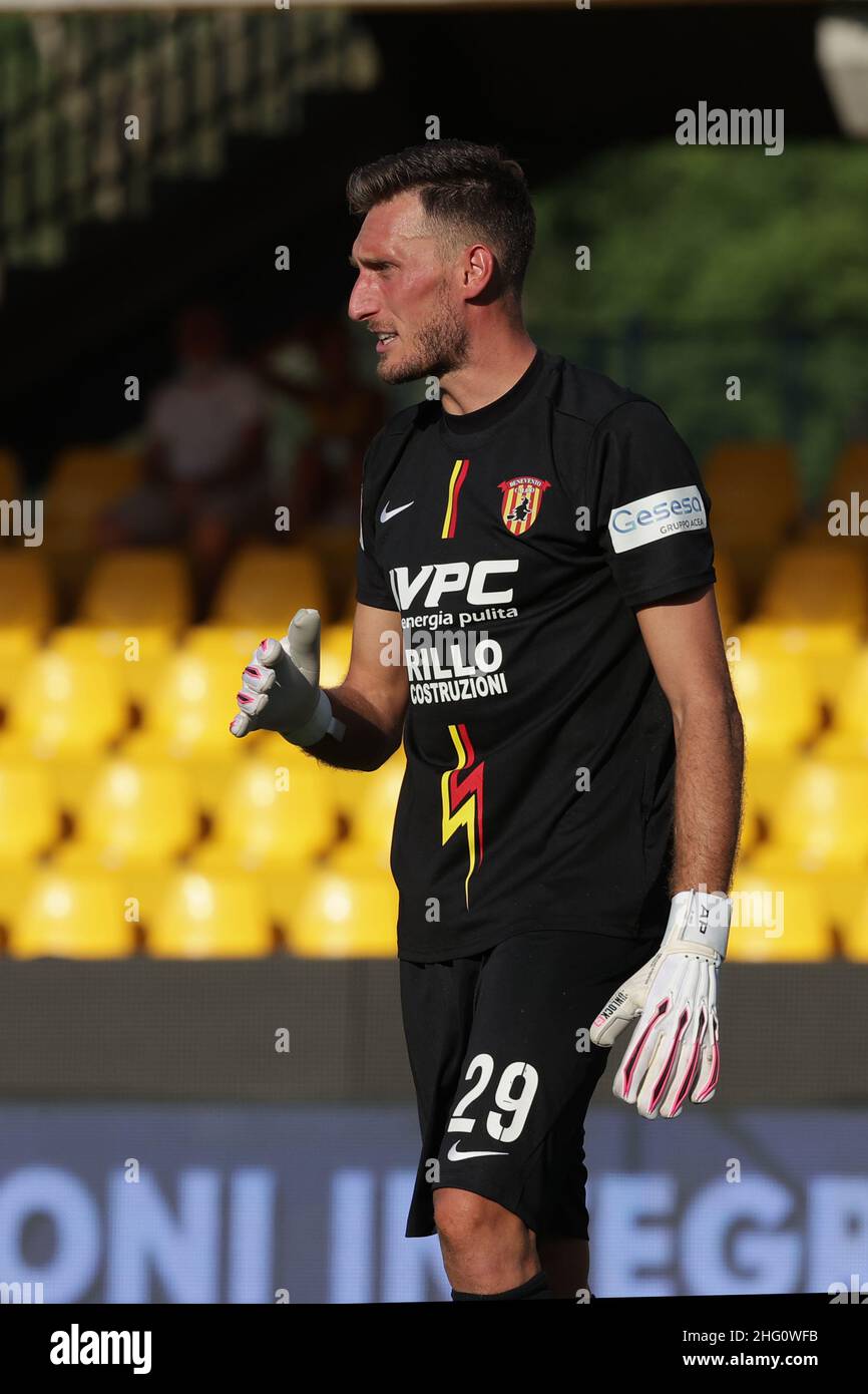 Alessandro Garofalo/LaPresse August 14, 2021 Benevento, Italy sport soccer Benevento vs Spal ...