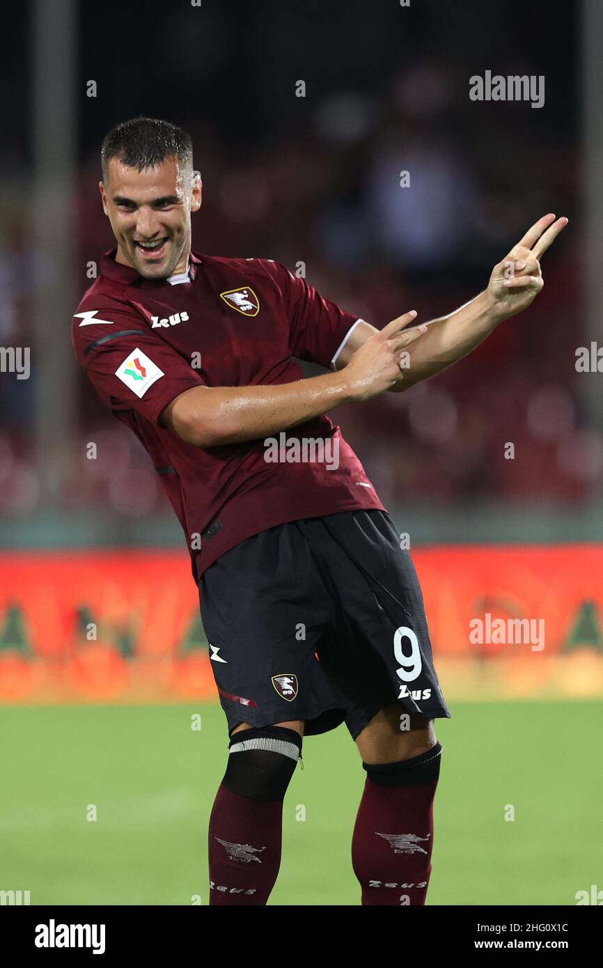 Alessandro Garofalo/LaPresse August 16, 2021 Salerno, Italy sport ...