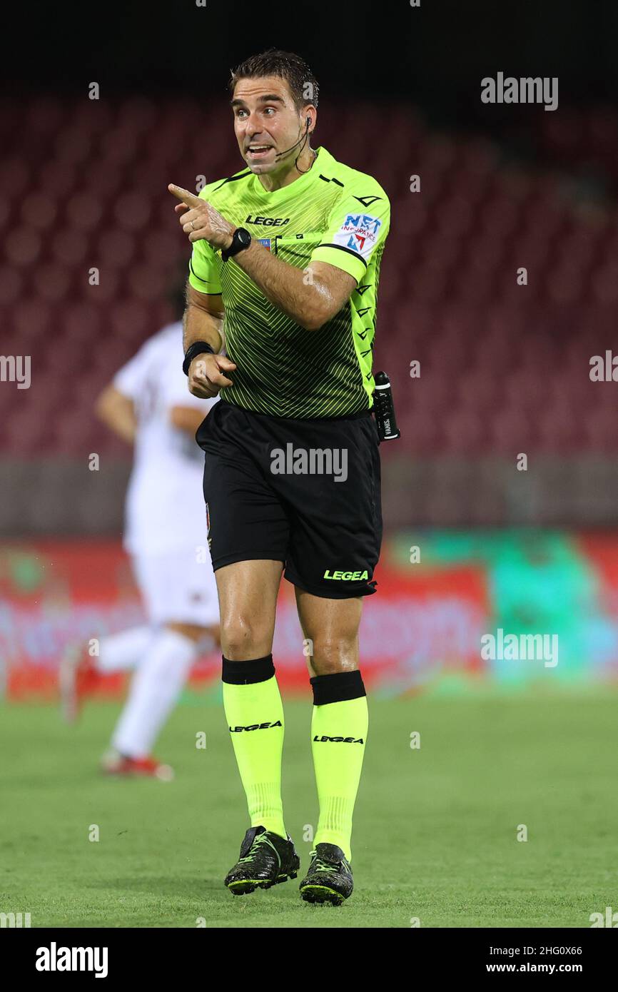 Alessandro Garofalo/LaPresse August 16, 2021 Salerno, Italy sport ...