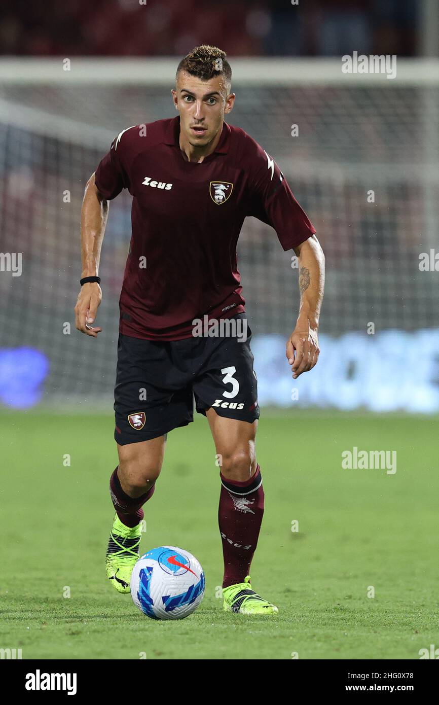 Alessandro Garofalo/LaPresse August 16, 2021 Salerno, Italy sport ...