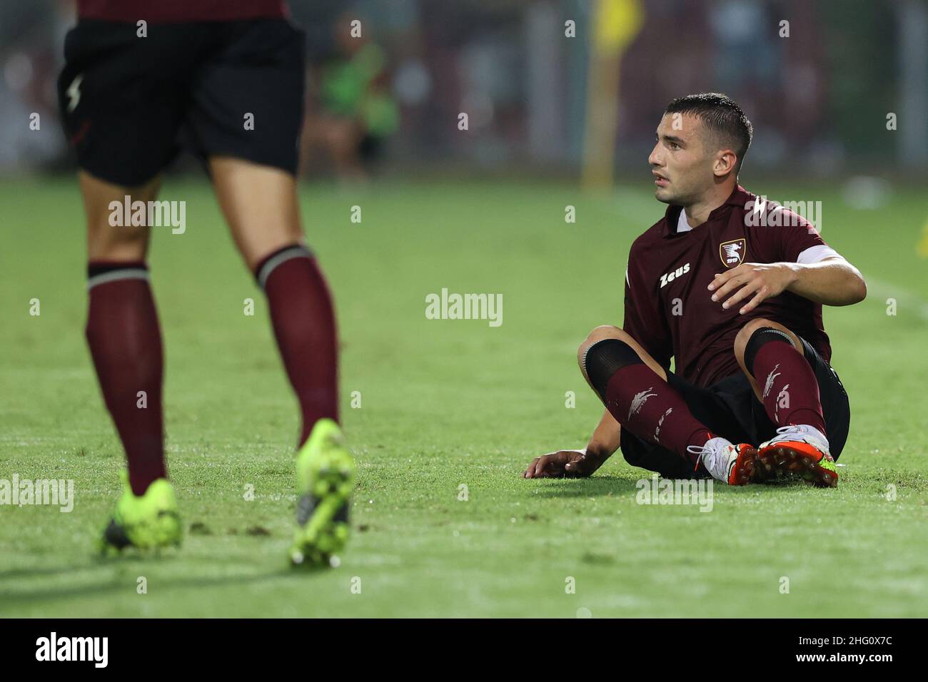 Alessandro Garofalo/LaPresse August 16, 2021 Salerno, Italy sport ...