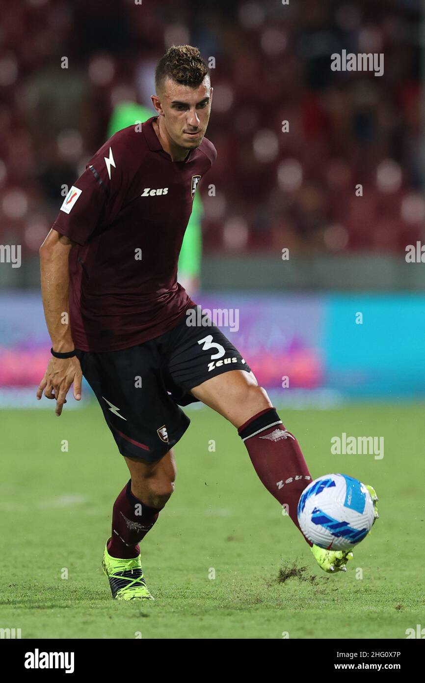Alessandro Garofalo/LaPresse August 16, 2021 Salerno, Italy sport ...