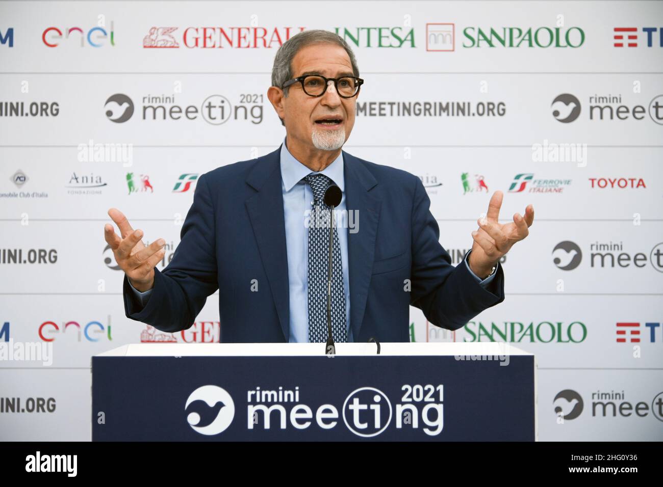 Massimo Paolone/LaPresse August 21, 2021 Rimini, Italy news Rimini ...