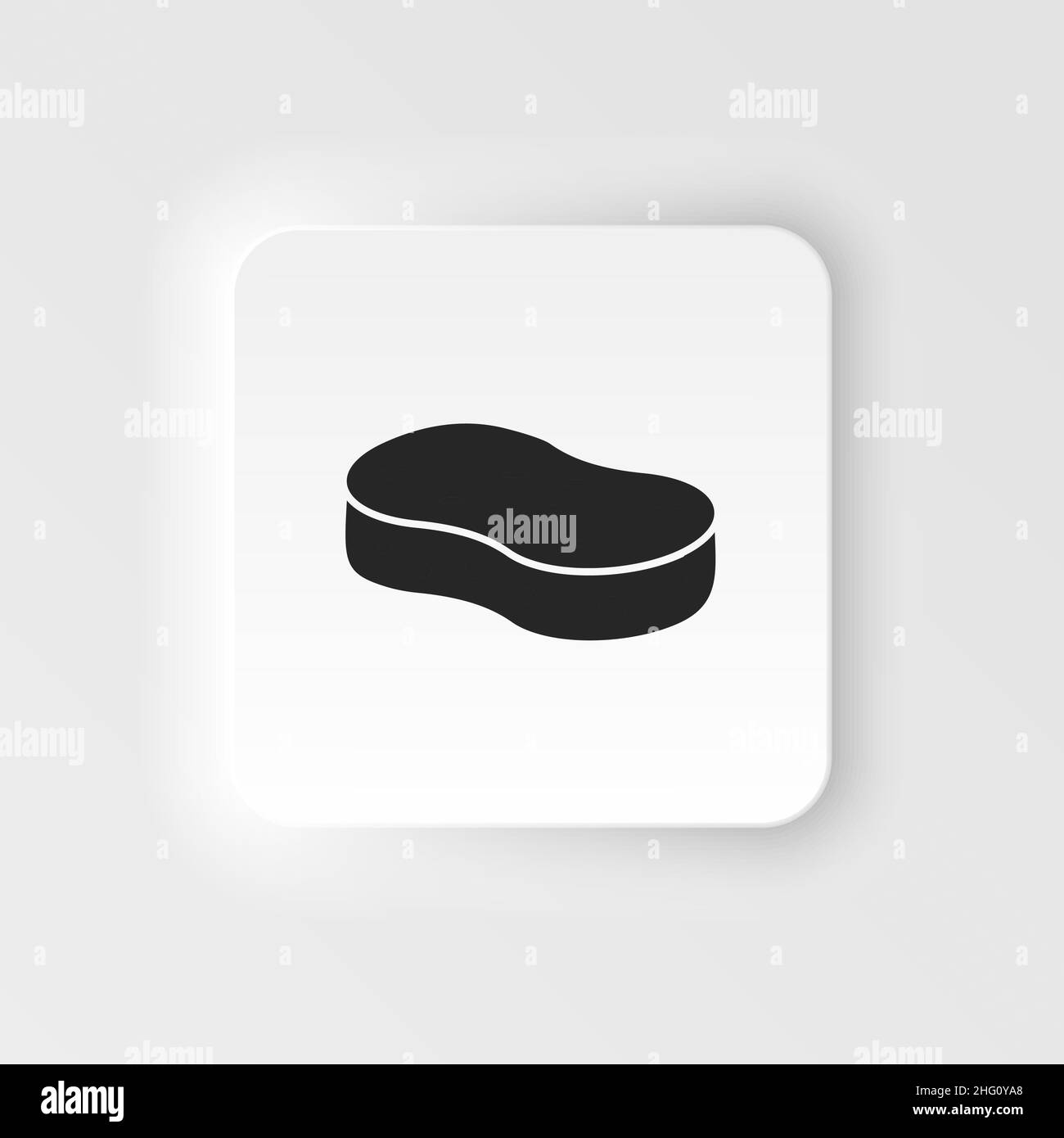 Cleaning sponge icon line. Isolated symbol on cleaning topic with ...