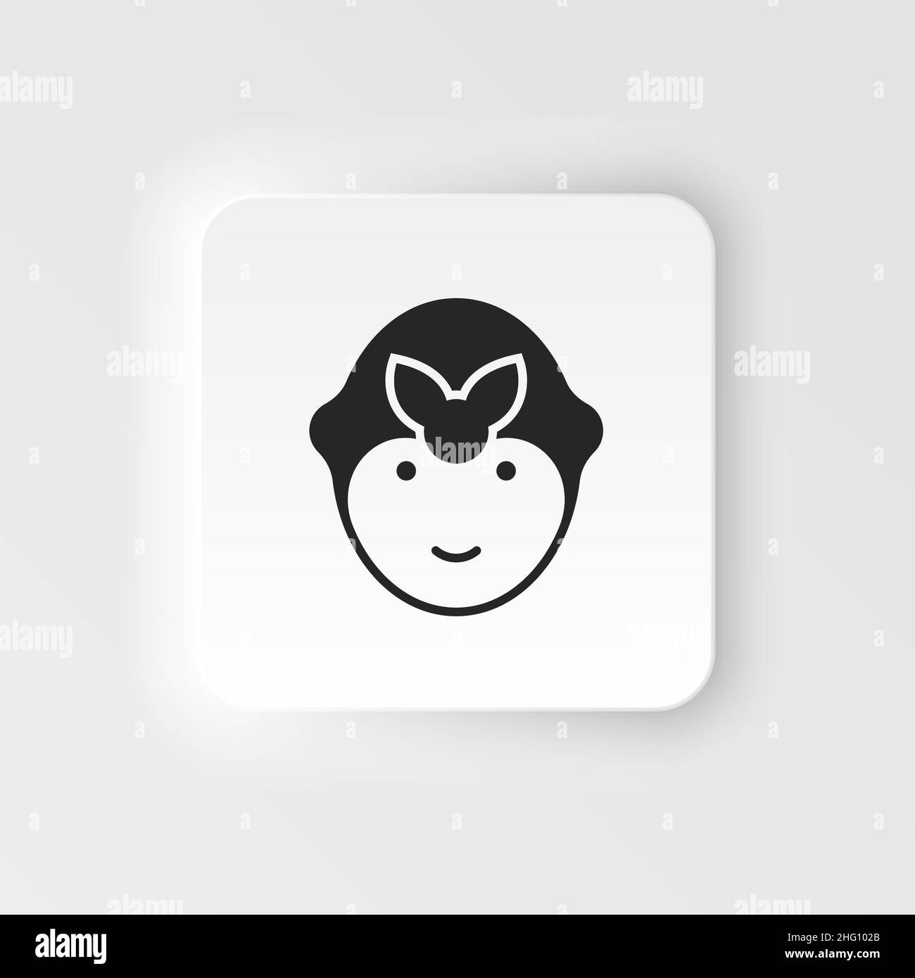 Cleaning lady room service icon isolated. Cleaning lady icon. Cleaning ...