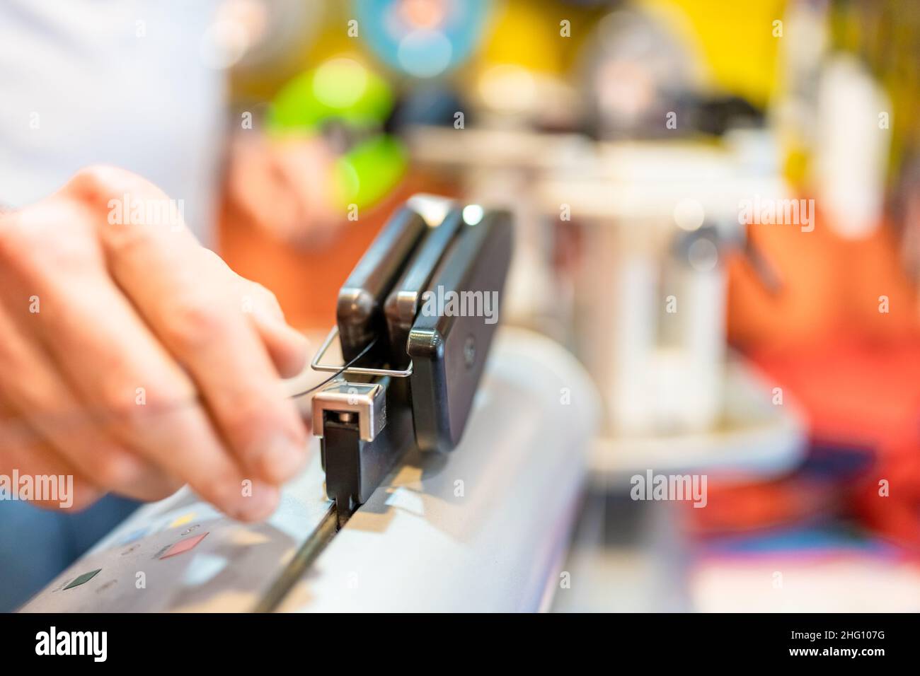 Broken badminton racket hi-res stock photography and images - Alamy