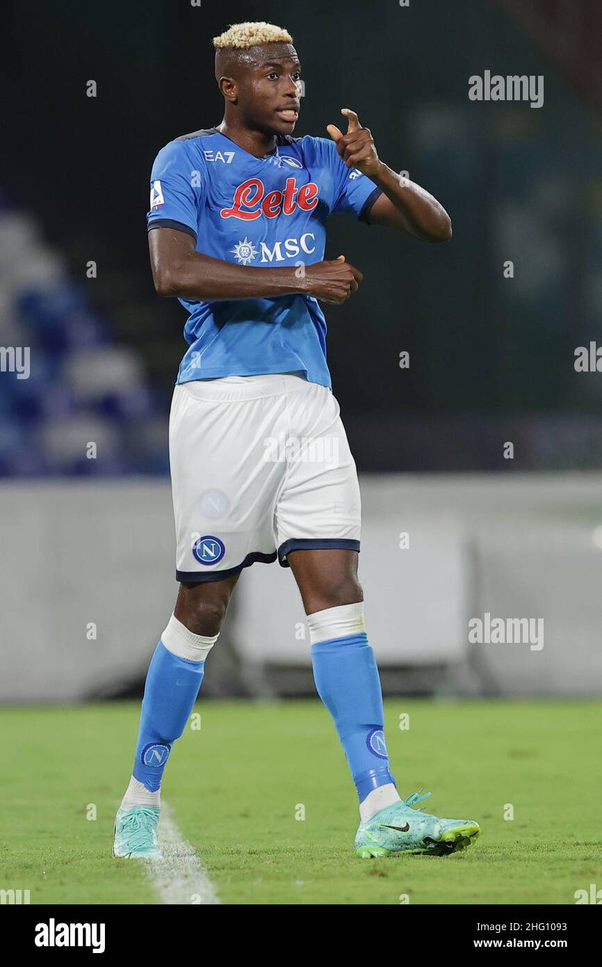 Victor osimhen 2022 august hi-res stock photography and images - Alamy