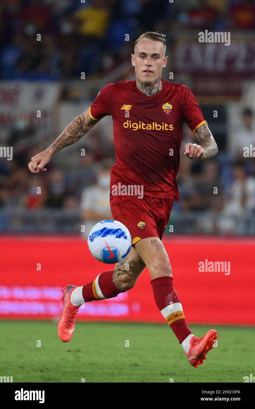 Alfredo Falcone - LaPresse 22/08/2021 Roma (Italy) Sport Soccer Roma ...