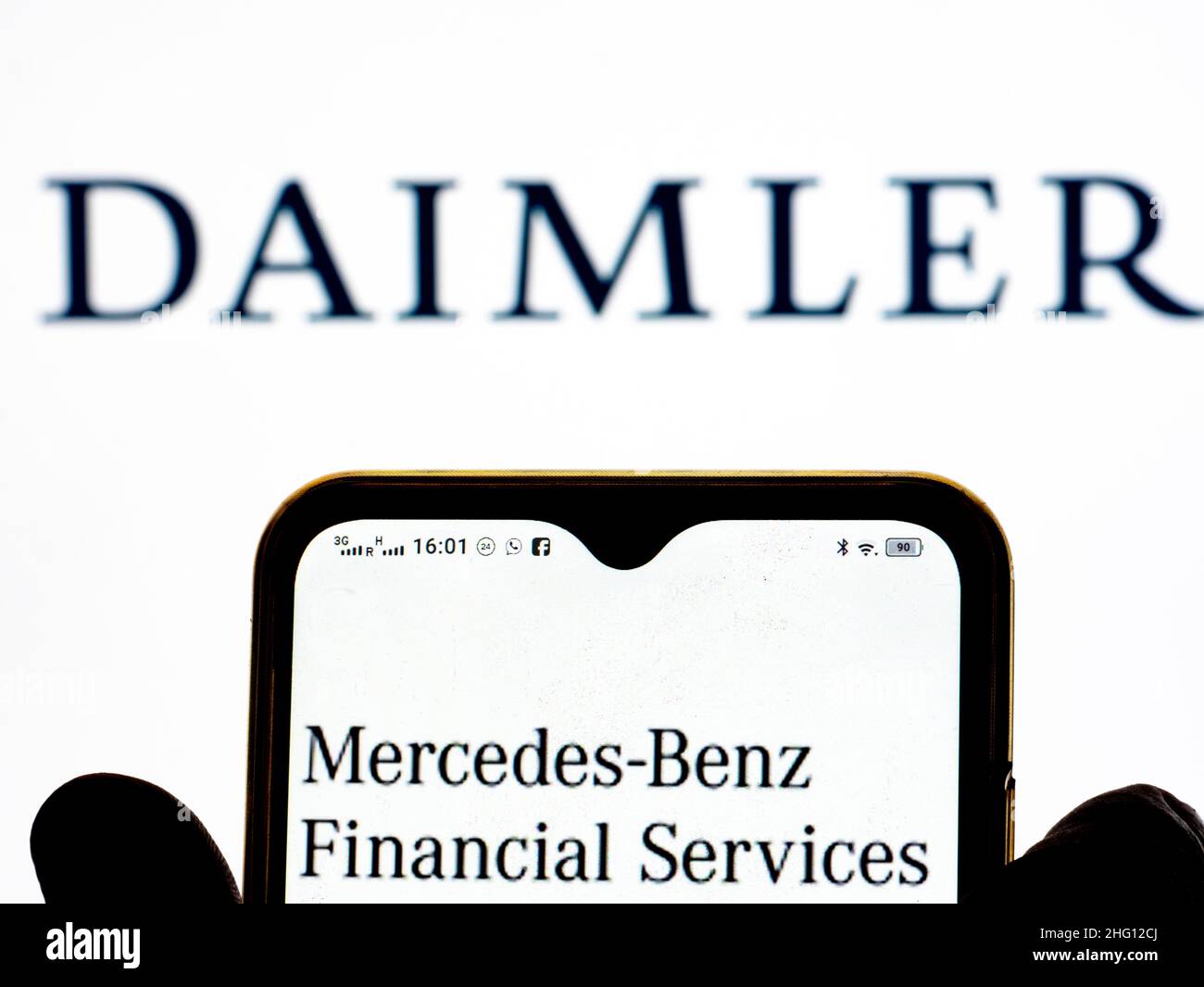 Mercedes benz financial services hi-res stock photography and images ...