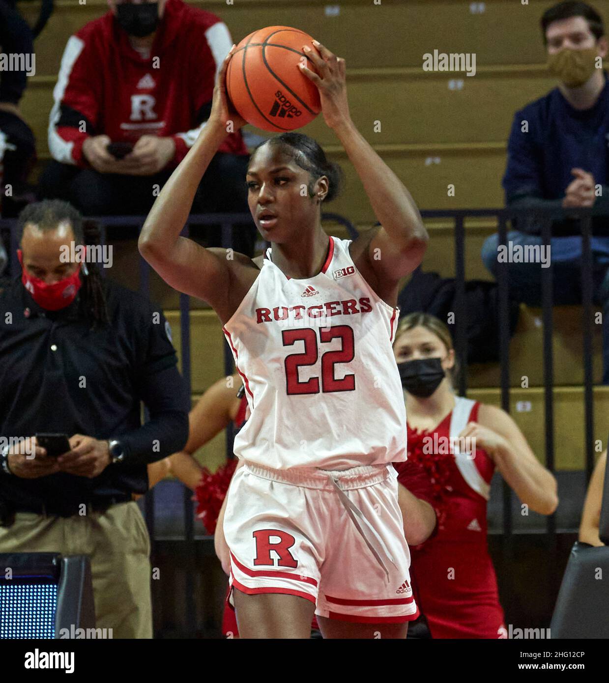 Piscataway, New Jersey, USA. 17th Jan, 2022. Rutgers Scarlet Knights ...