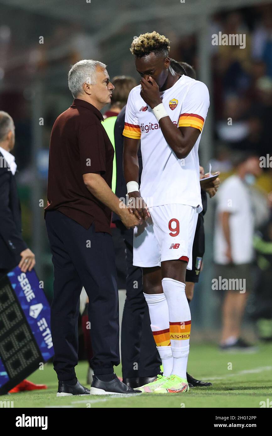 Alessandro Garofalo/LaPresse August 29, 2021 Salerno, Italy sport ...