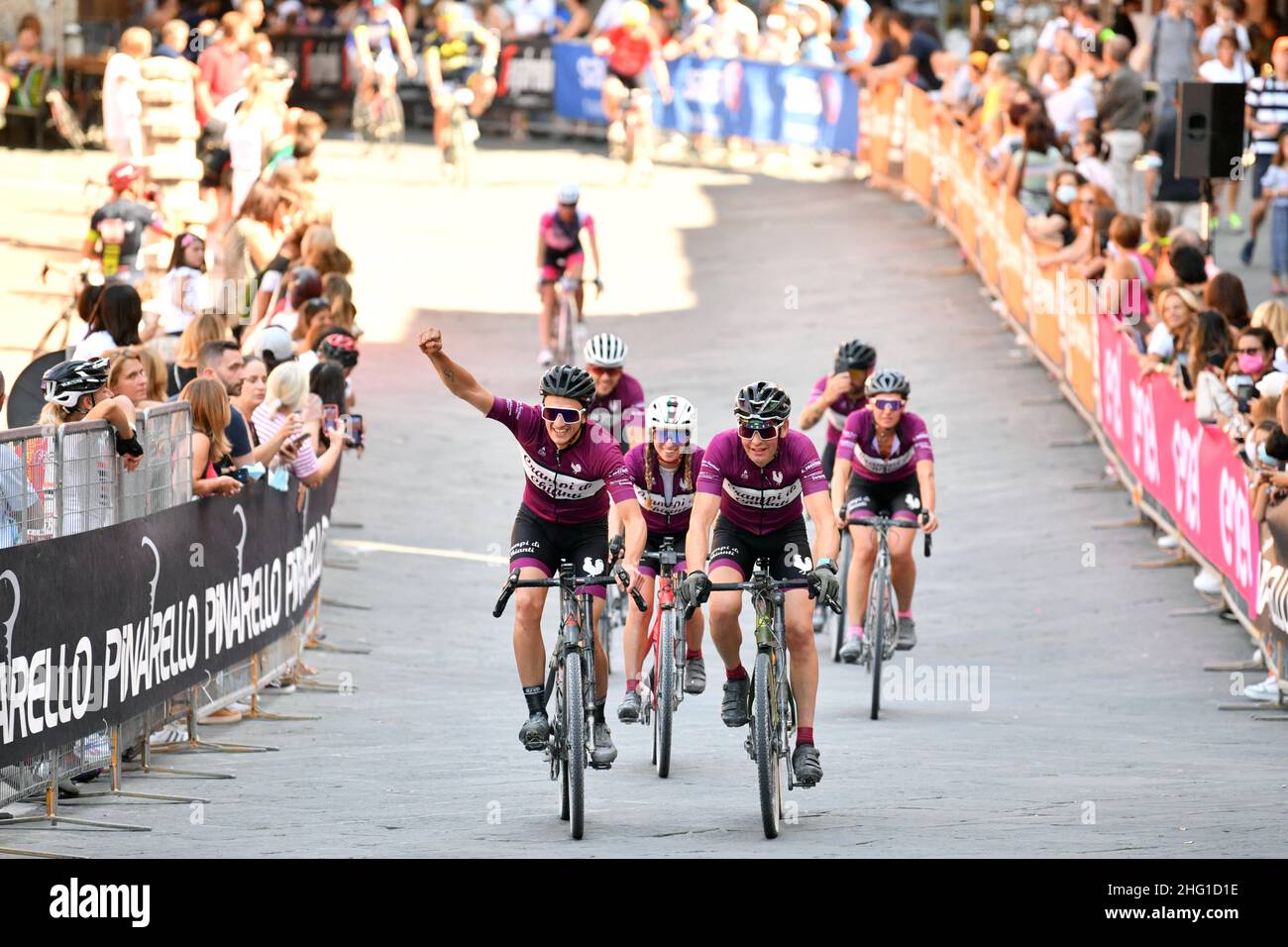 Massimo Paolone/ LaPresse September 12, 2021 Siena, Italy Gran Fondo ...