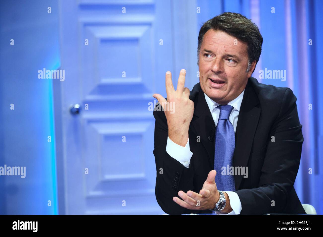 Mauro Scrobogna /LaPresse September 16, 2021 Rome, Italy Politics RAI ...