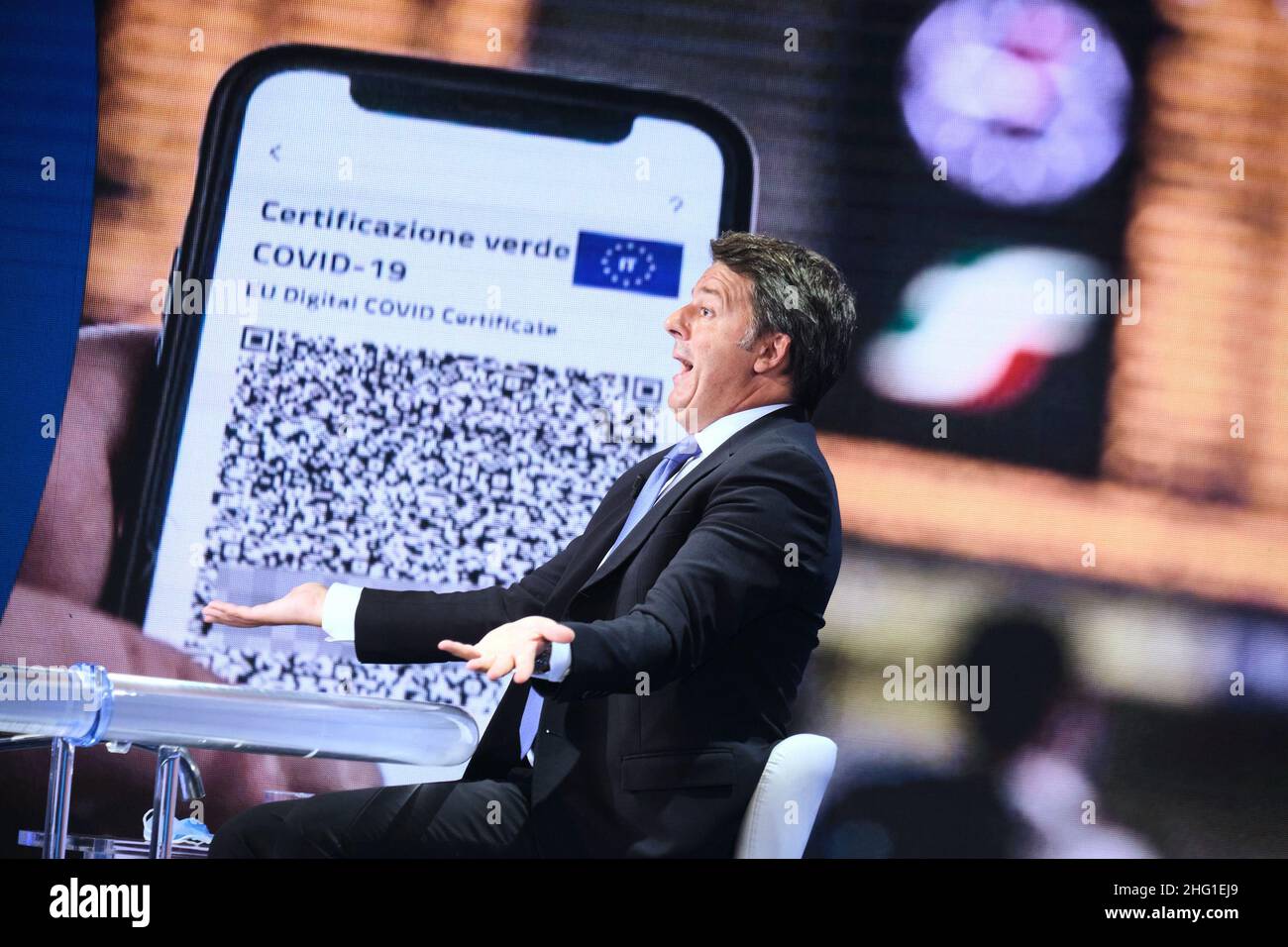 Mauro Scrobogna /LaPresse September 16, 2021 Rome, Italy Politics RAI ...