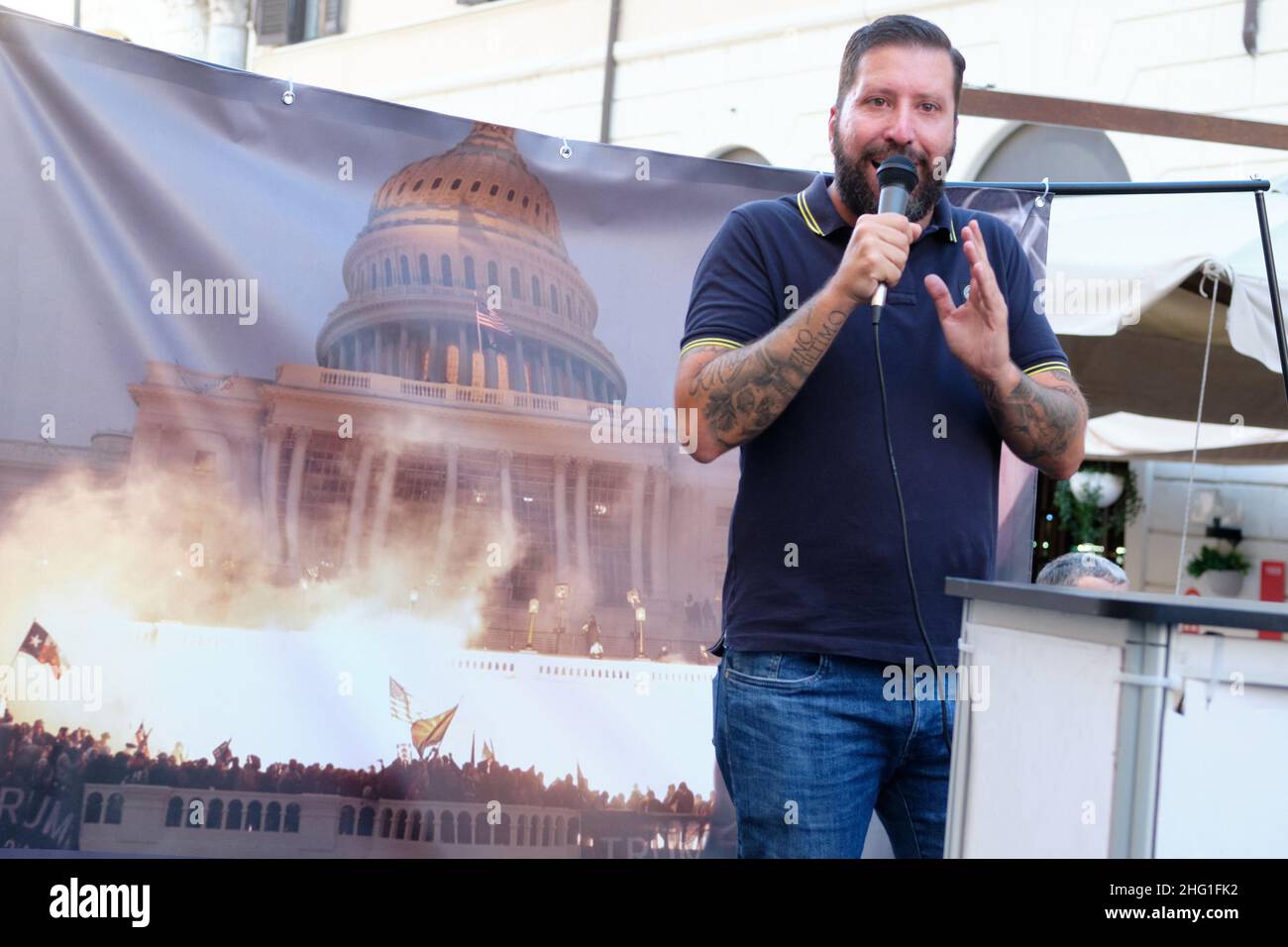 Mauro Scrobogna /LaPresse September 19, 2021 Rome, Italy News Protest ...