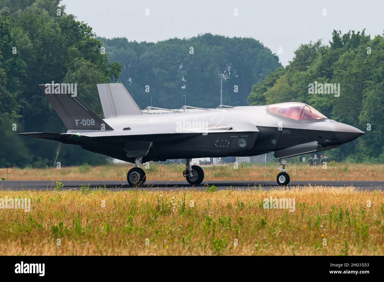A Lockheed Martin F-35 Lightning II stealth fighter jet of the Royal ...