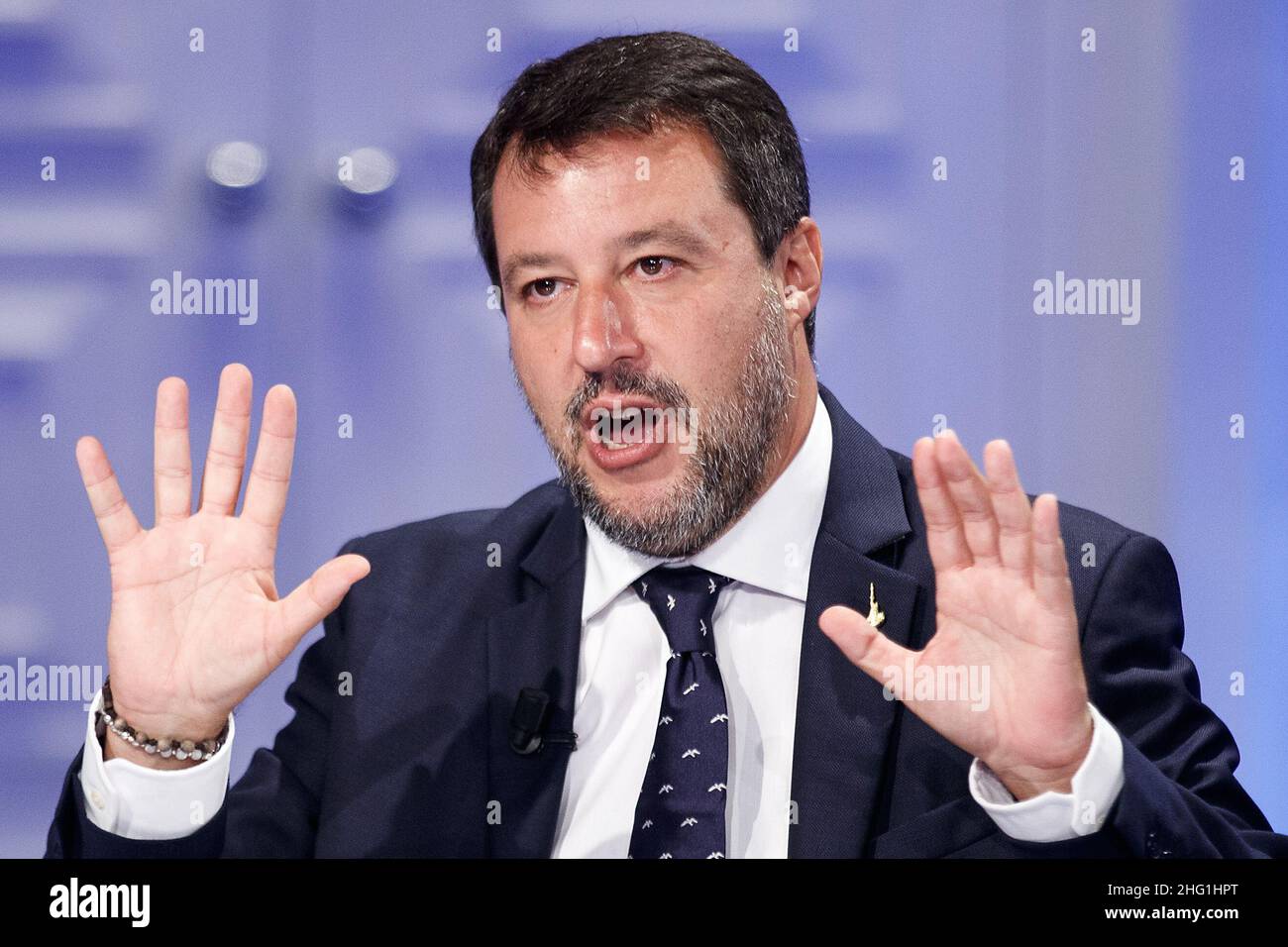 Roberto Monaldo / LaPresse 21-09-2021 Rome (Italy) Tv program “Porta a ...