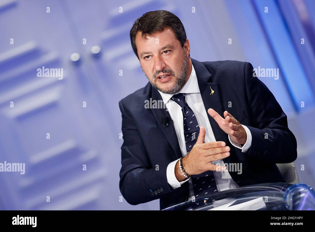 Roberto Monaldo / LaPresse 21-09-2021 Rome (Italy) Tv program “Porta a ...