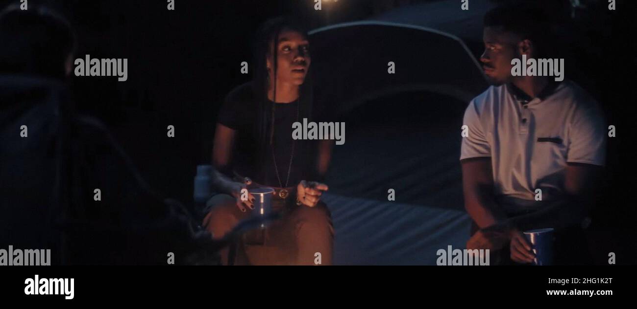 THE CURSE OF LA PATASOLA, (aka LA PATASOLA), from left: Najah Bradley, Patrick R. Walker, 2022 ...